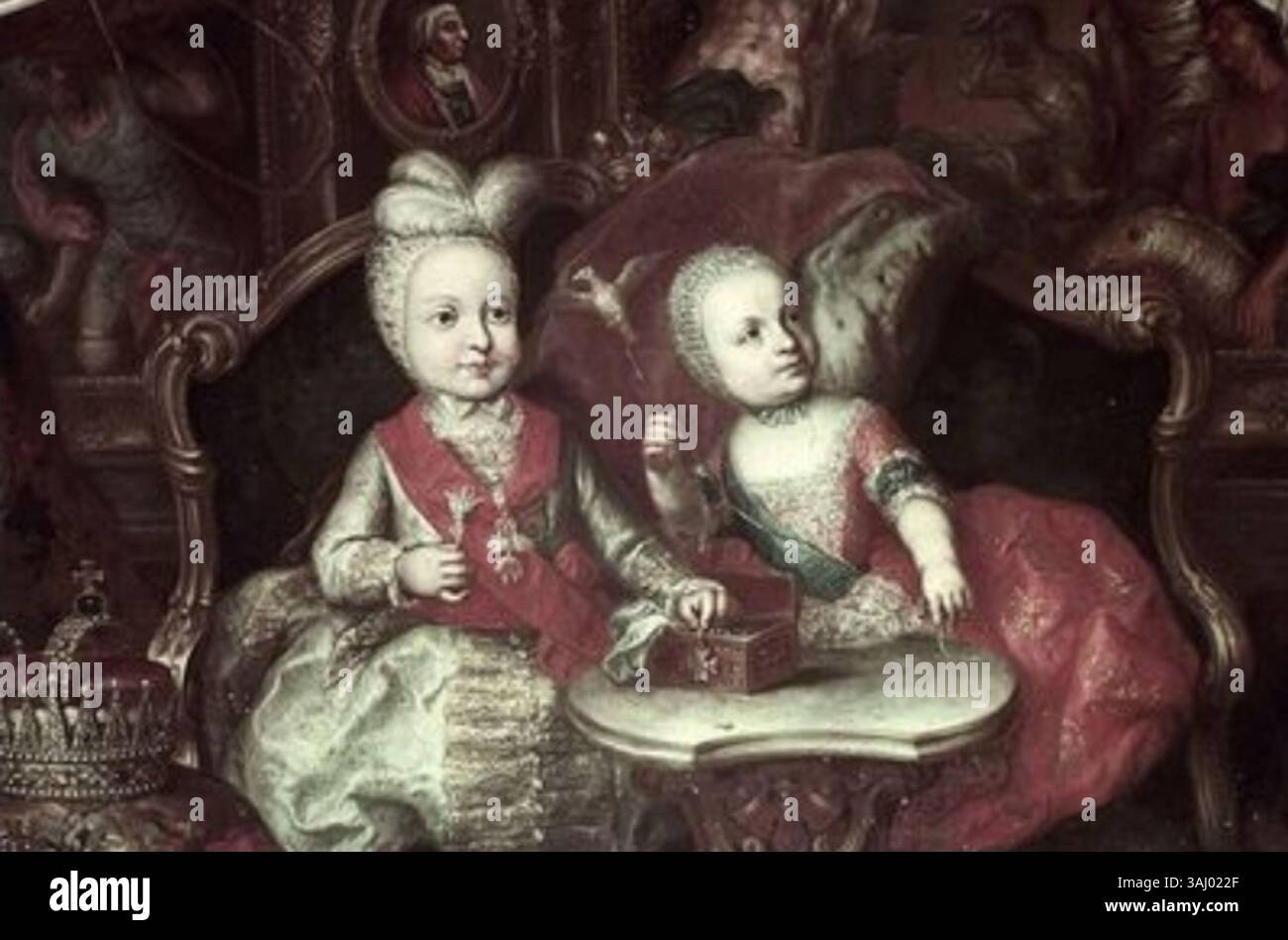 The portrait, created by Angelo Guiducci circa 1770, depicts Louis ...