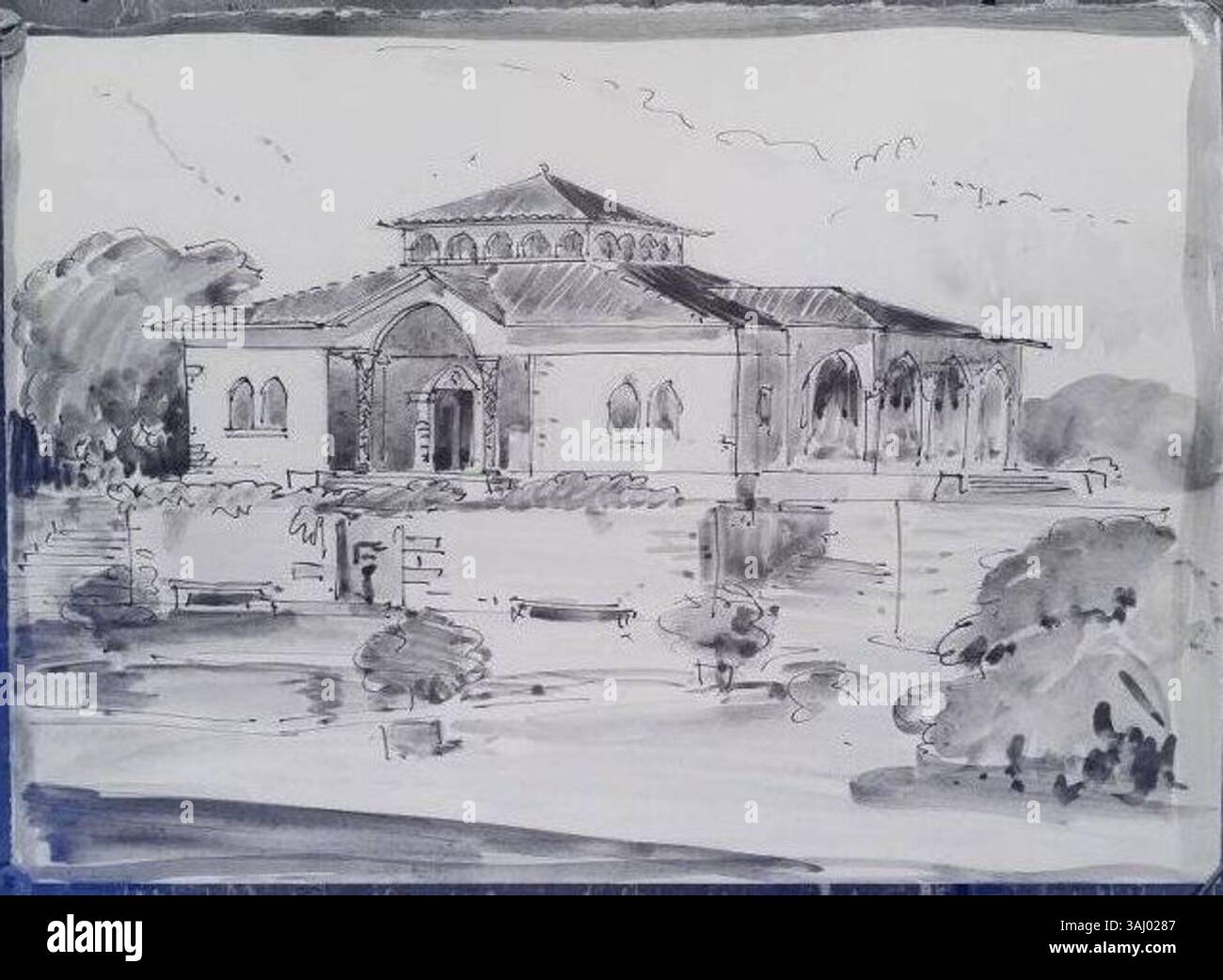 This artwork from 1916 reflects the era's cultural or political themes ...