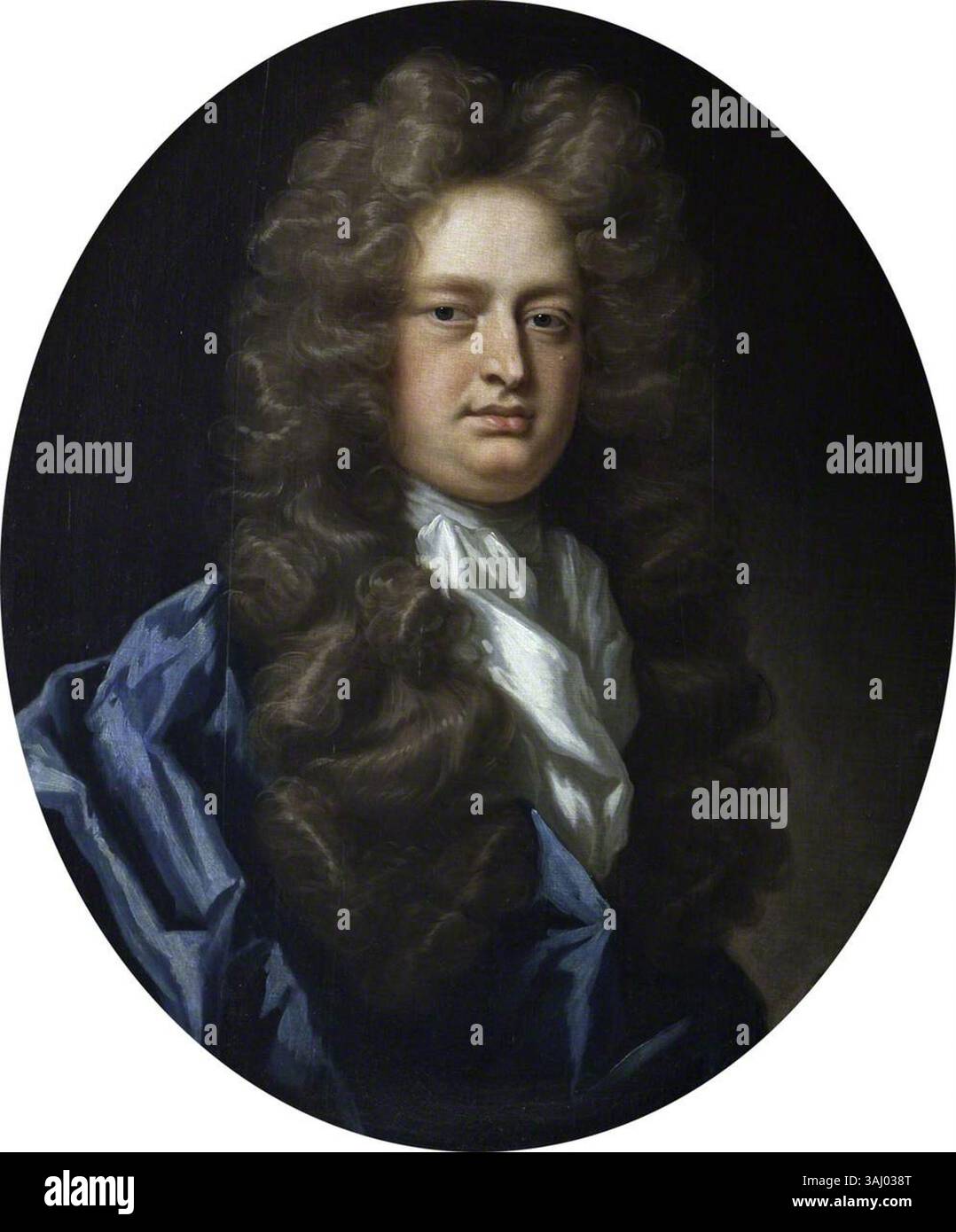 This portrait by John Closterman, created between 1680 and 1711 ...