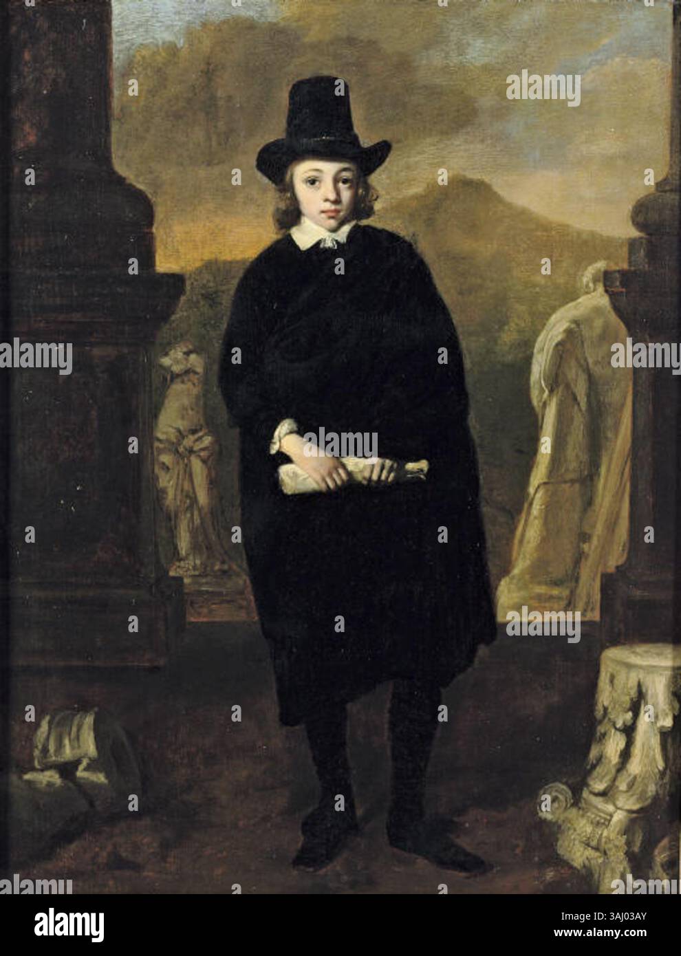 This 1648 portrait by Thomas de Keyser depicts a young man positioned ...