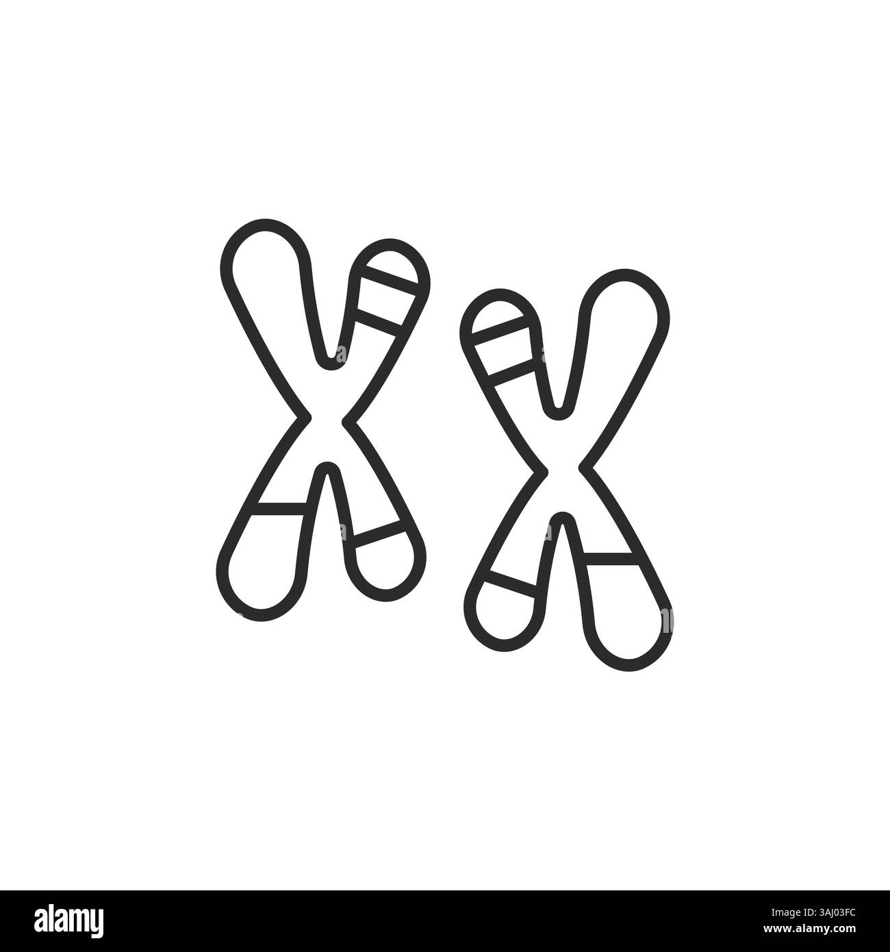Autism Chromosome Icon Stock Vector Image & Art - Alamy