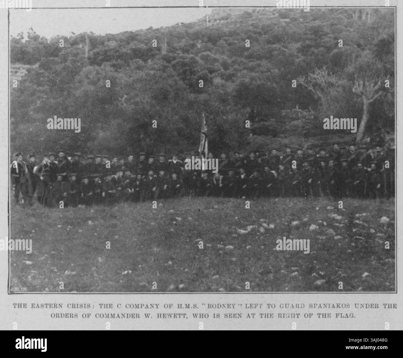 An illustration from The Illustrated London News showing the 'C ...