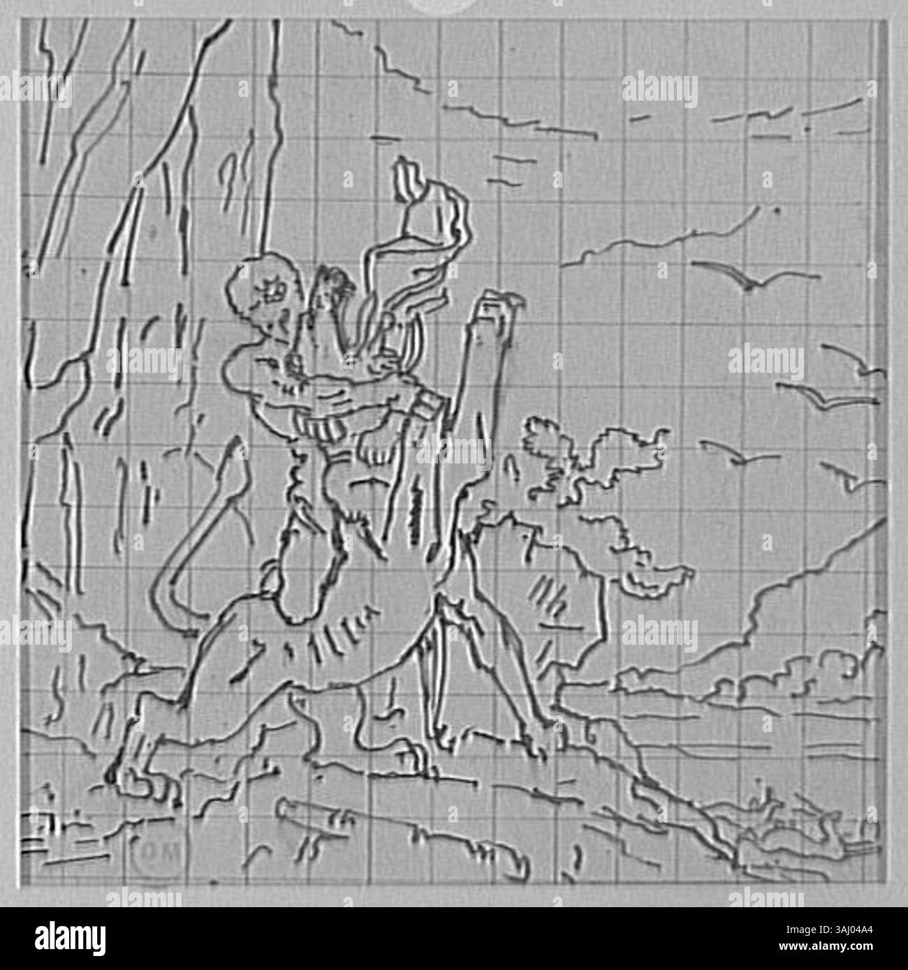 'Hercule et le lion de Némée' (Hercules and the Nemean Lion) is a ...