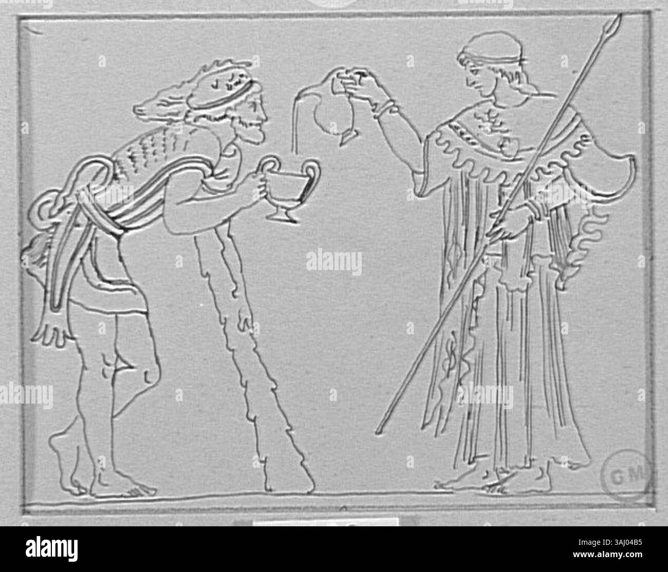 Copie dapres un vase antique hi-res stock photography and images - Alamy