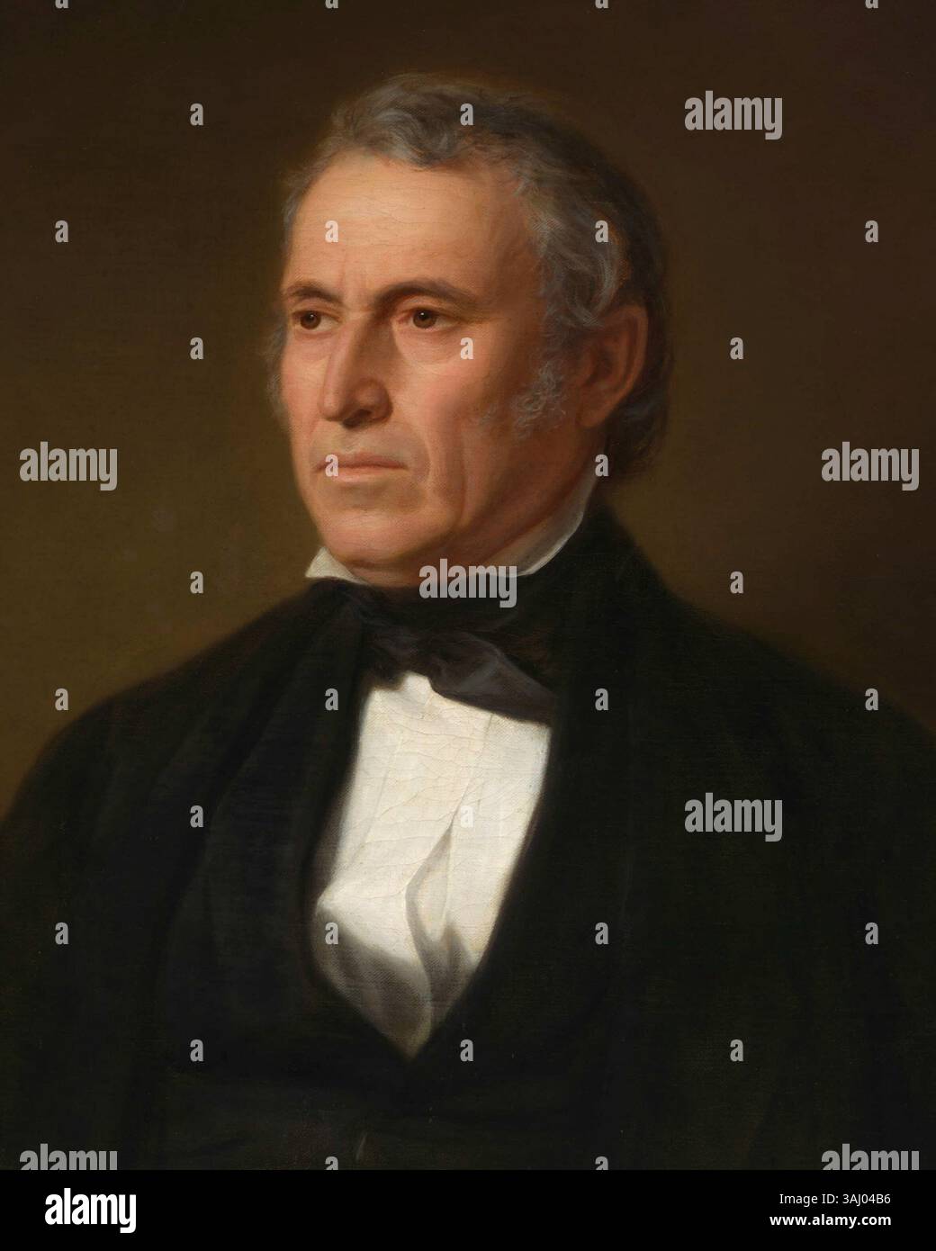 Portrait of Zachary Taylor by John Vanderlyn, painted between 1850 and ...