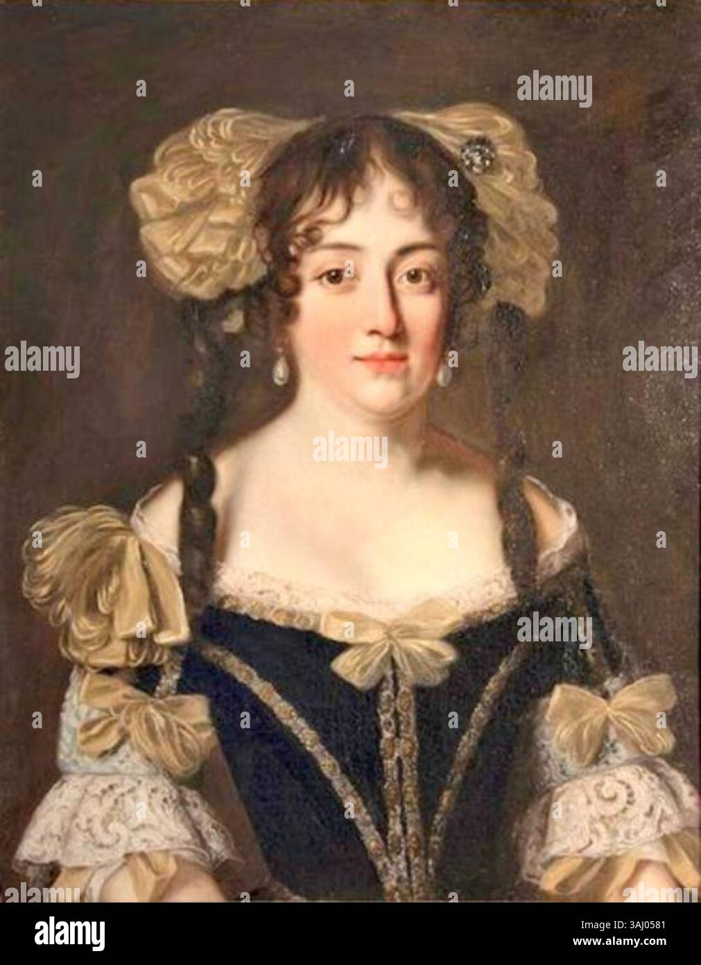 Portrait of Maria Isabella Capranica Cerri, painted by Jacob Ferdinand ...