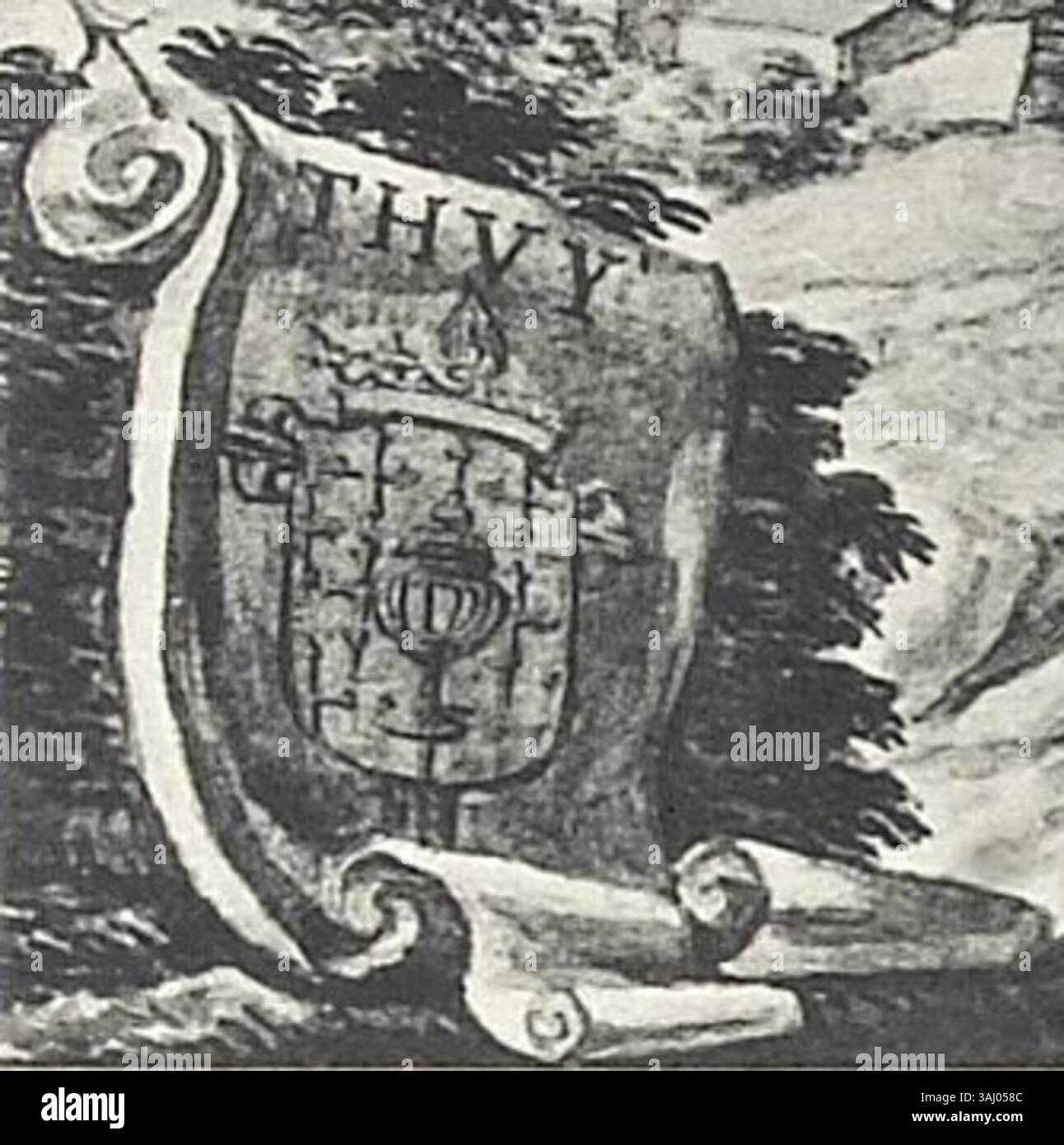 Pier Maria Baldi’s 1669 drawing of the Galician coat of arms from Tui ...