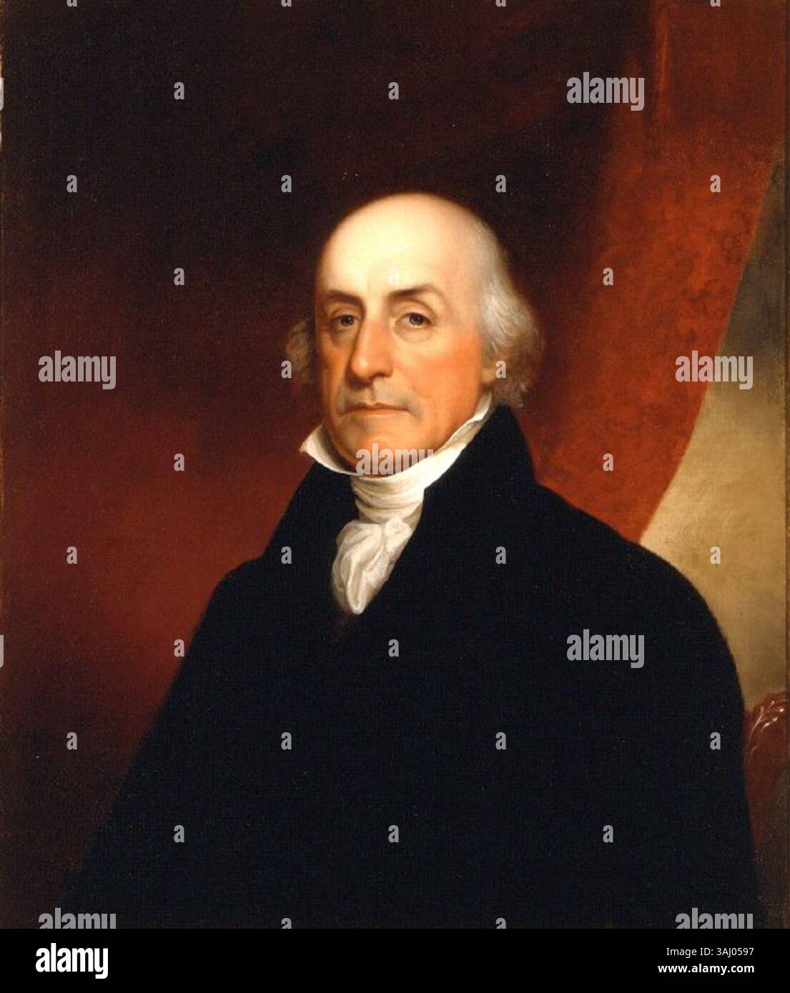 This portrait by Rembrandt Peale, painted between 1810 and 1824 ...