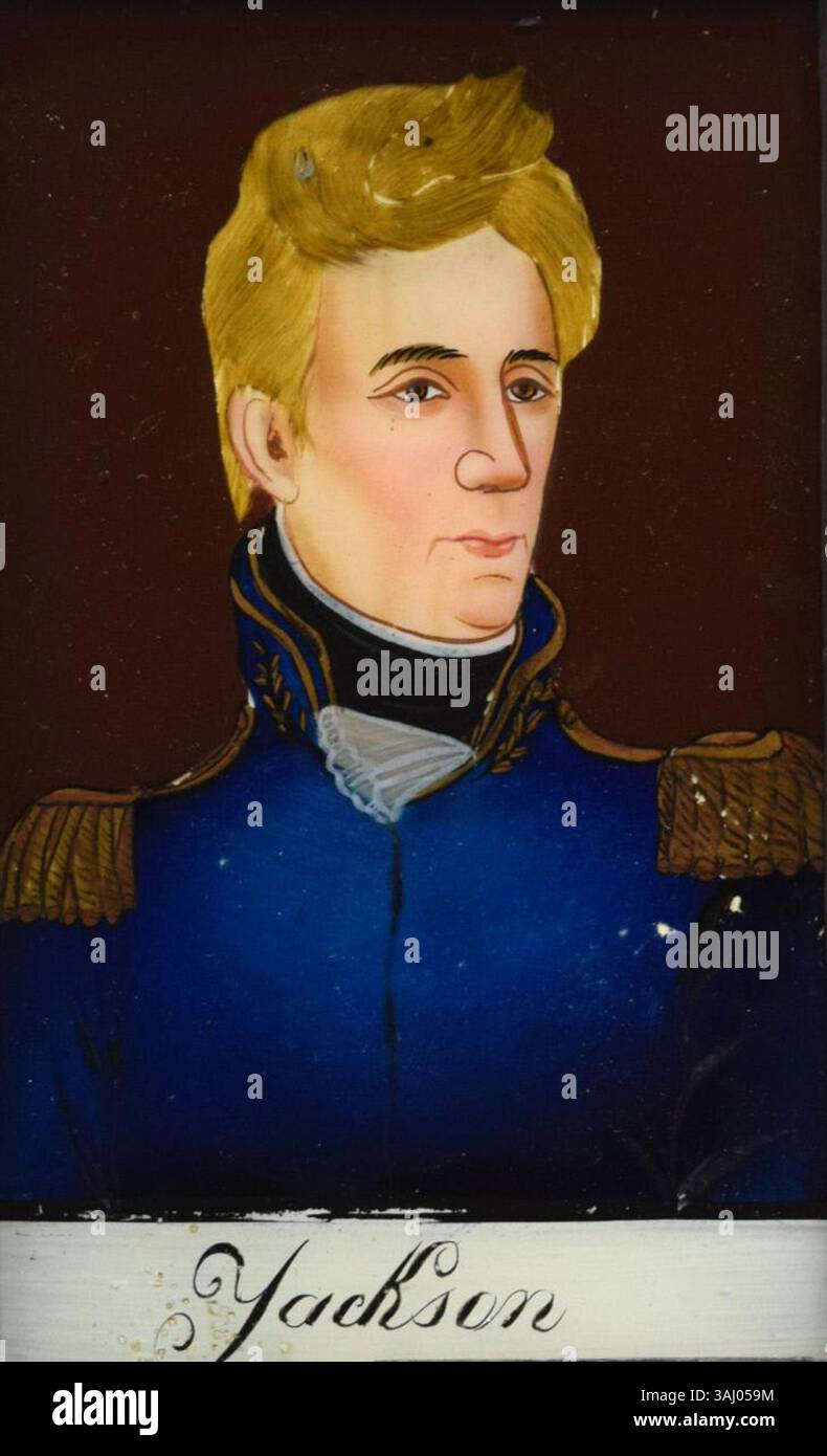 This circa 1830 portrait of Jackson, painted by an anonymous artist, is ...