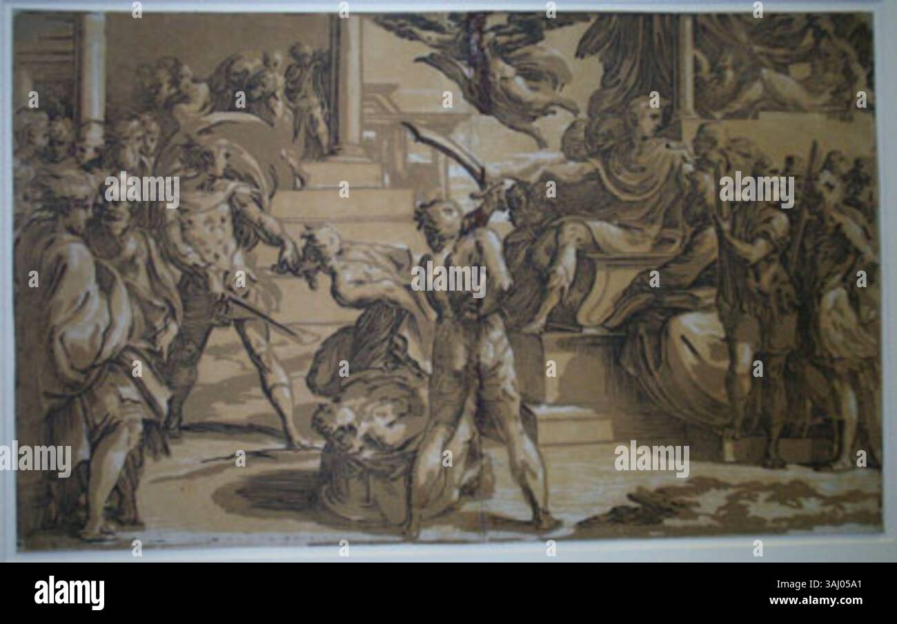 Alfredo Trento’s 1525 print 'Martyrdom of Saints Peter and Paul ...