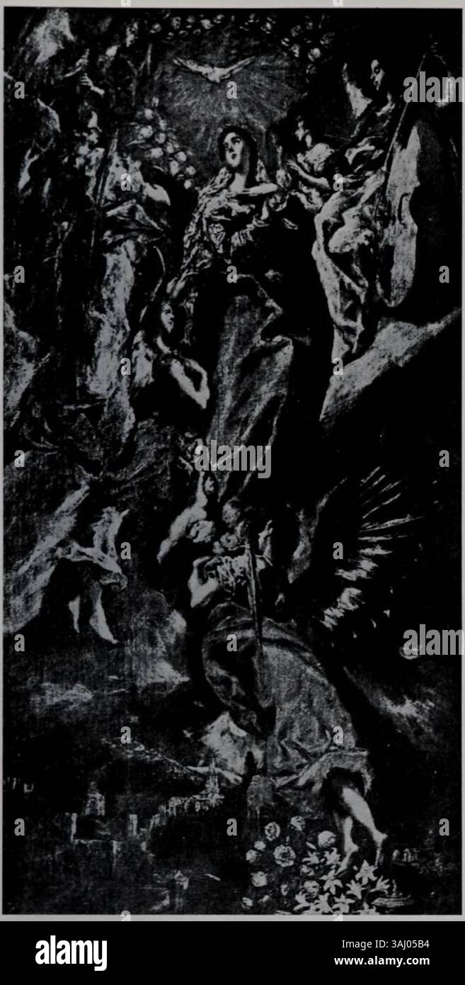 El Greco's Sketch of Immaculate Conception (c. 1610) represents a study ...