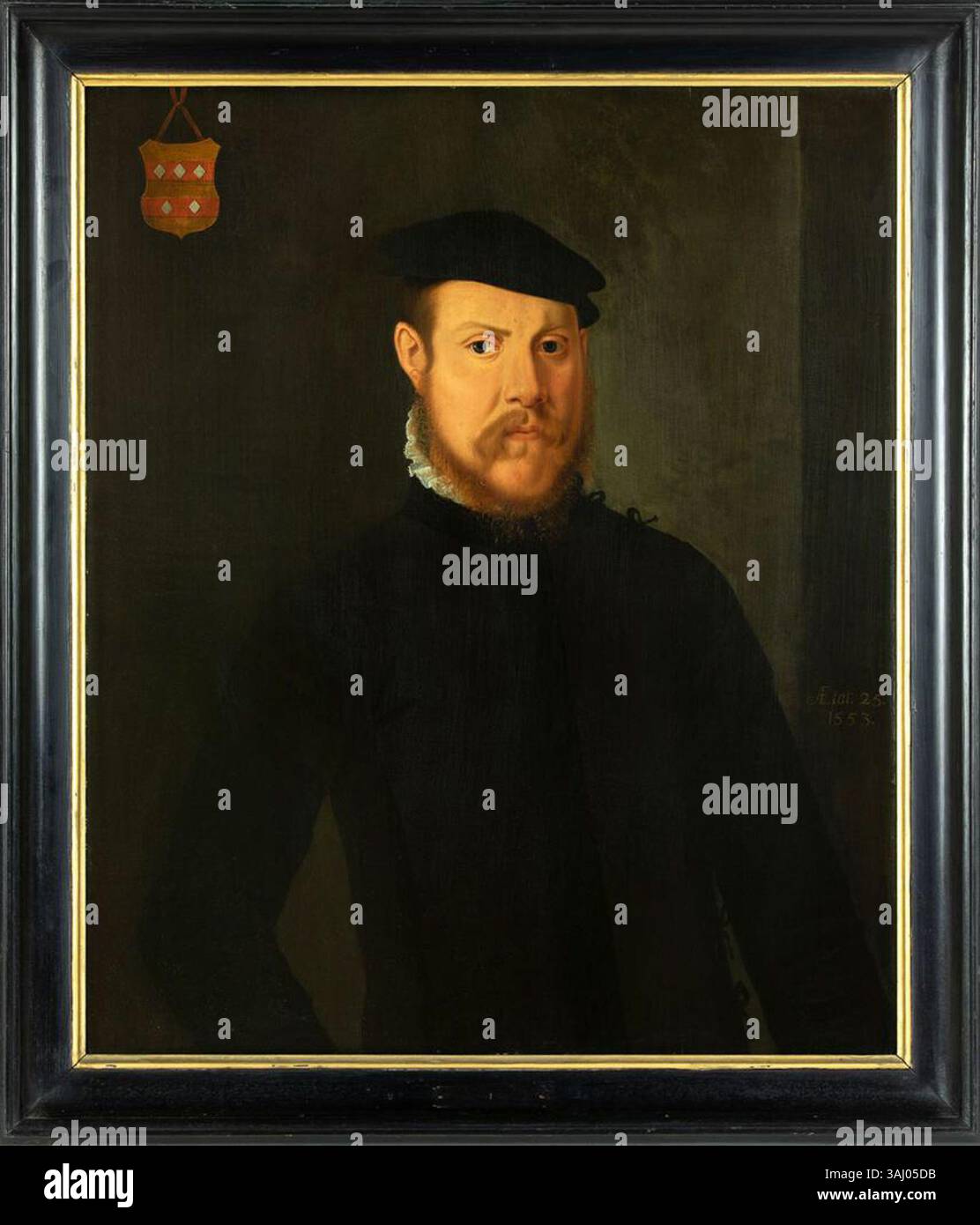 This anonymous portrait from 1553 depicts Jan Claesz. Gael (1527–1599 ...