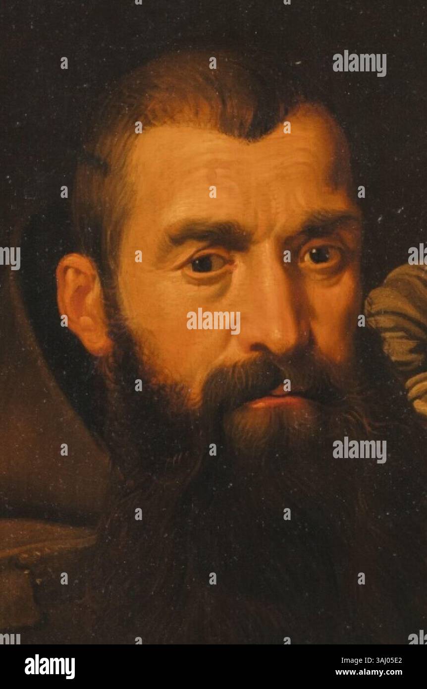 This 17th-century painting, attributed to the circle of Peter Paul Rubens, depicts St. Felix of ...