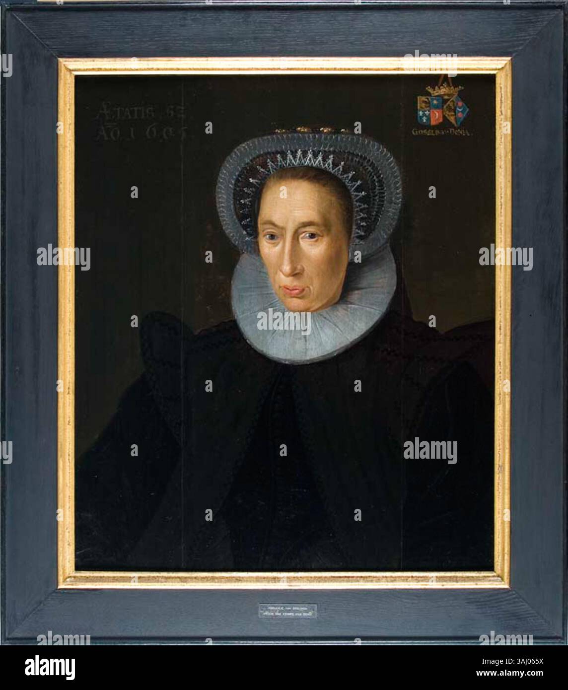 This 1615 Dutch portrait by an anonymous artist depicts Frouckje van ...