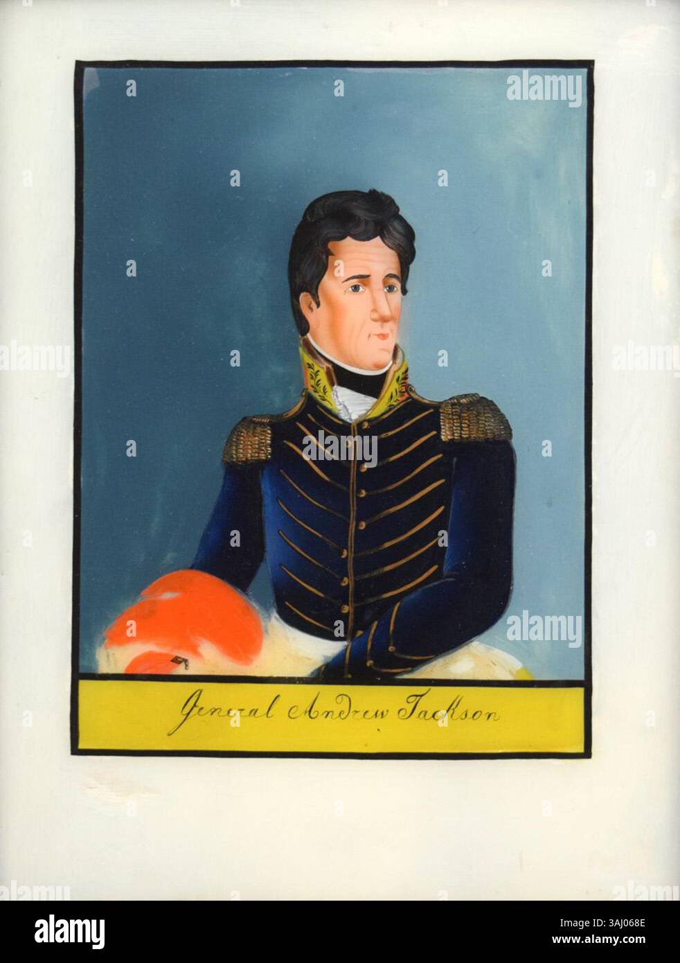 This circa 1830 portrait of General Andrew Jackson, painted by an ...