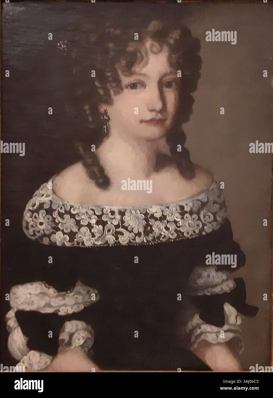 This portrait, attributed to Hyacinthe Rigaud, is a copy of the 17th ...