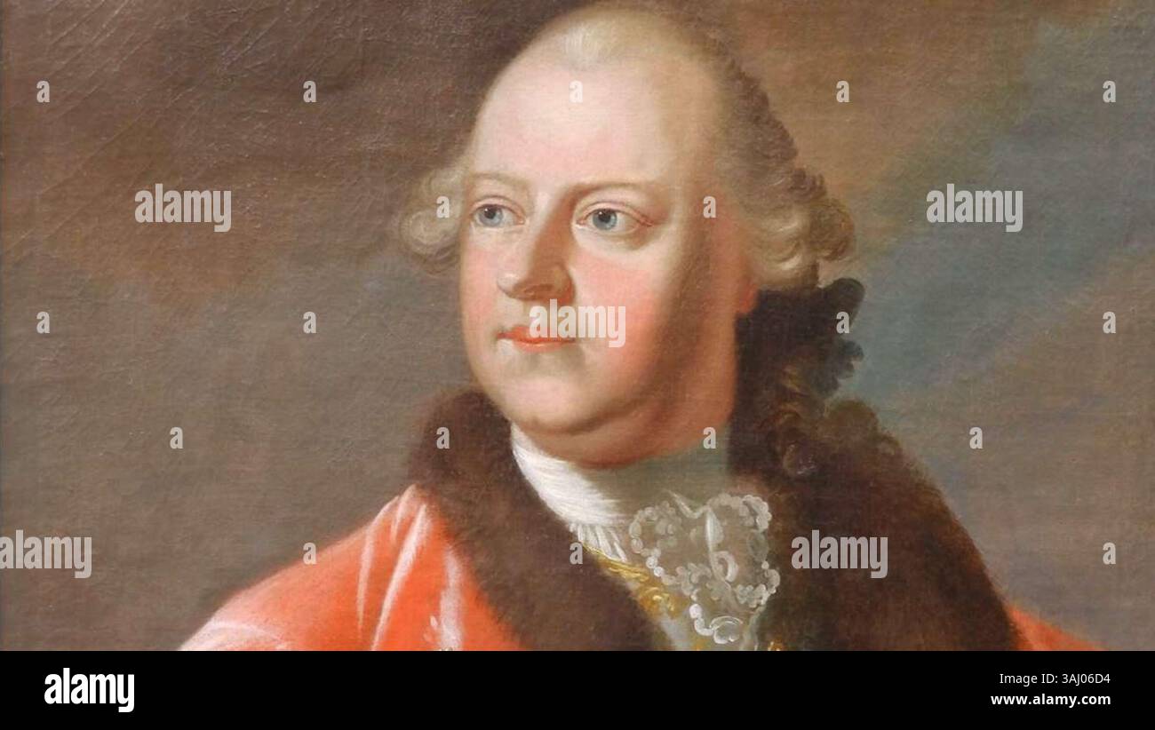 This oil portrait of Herzog Ernst Friedrich III. Carl von Sachsen ...