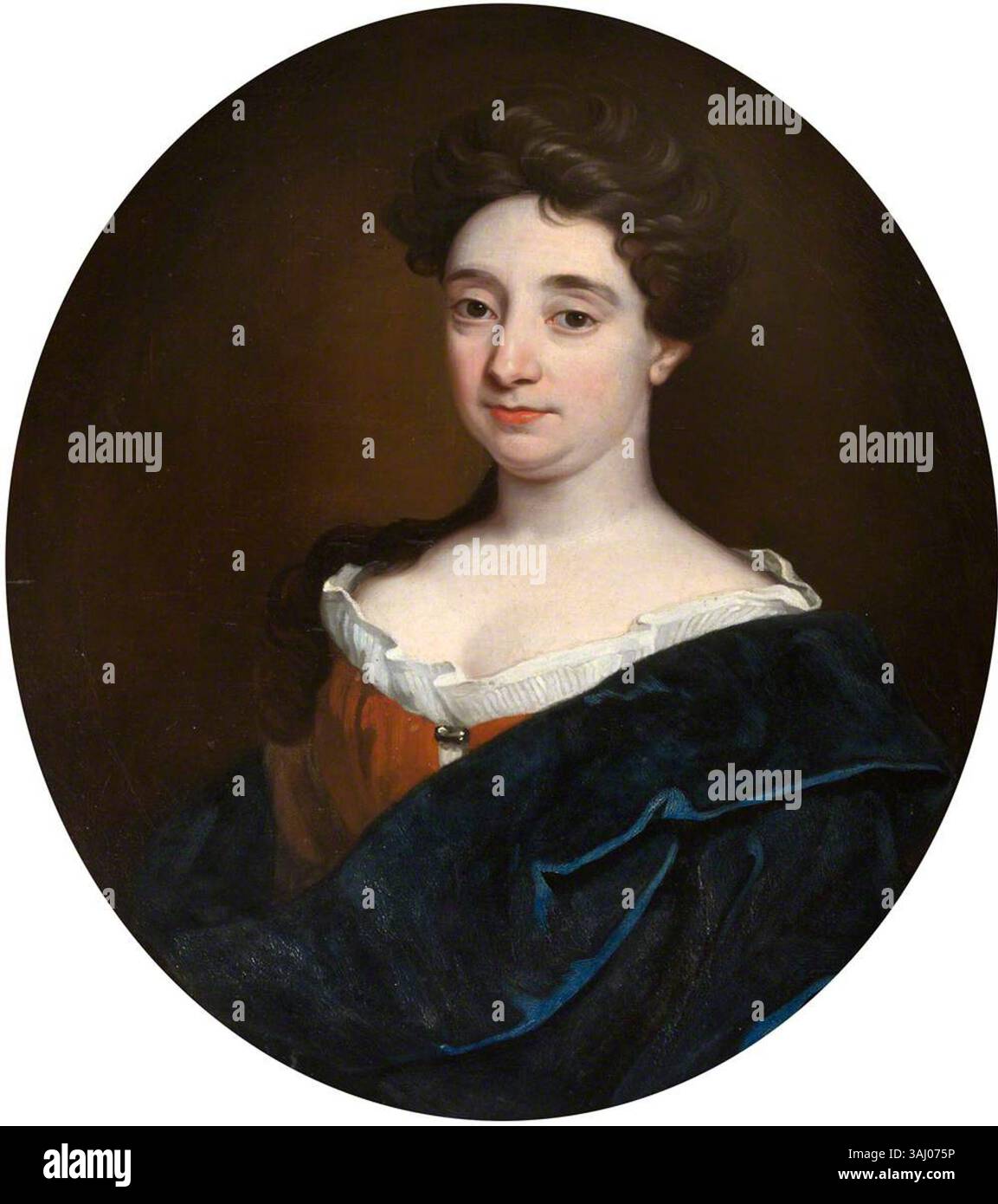 'Margaret Hyde, Lady Parker' by John James Baker, painted circa 1691 ...