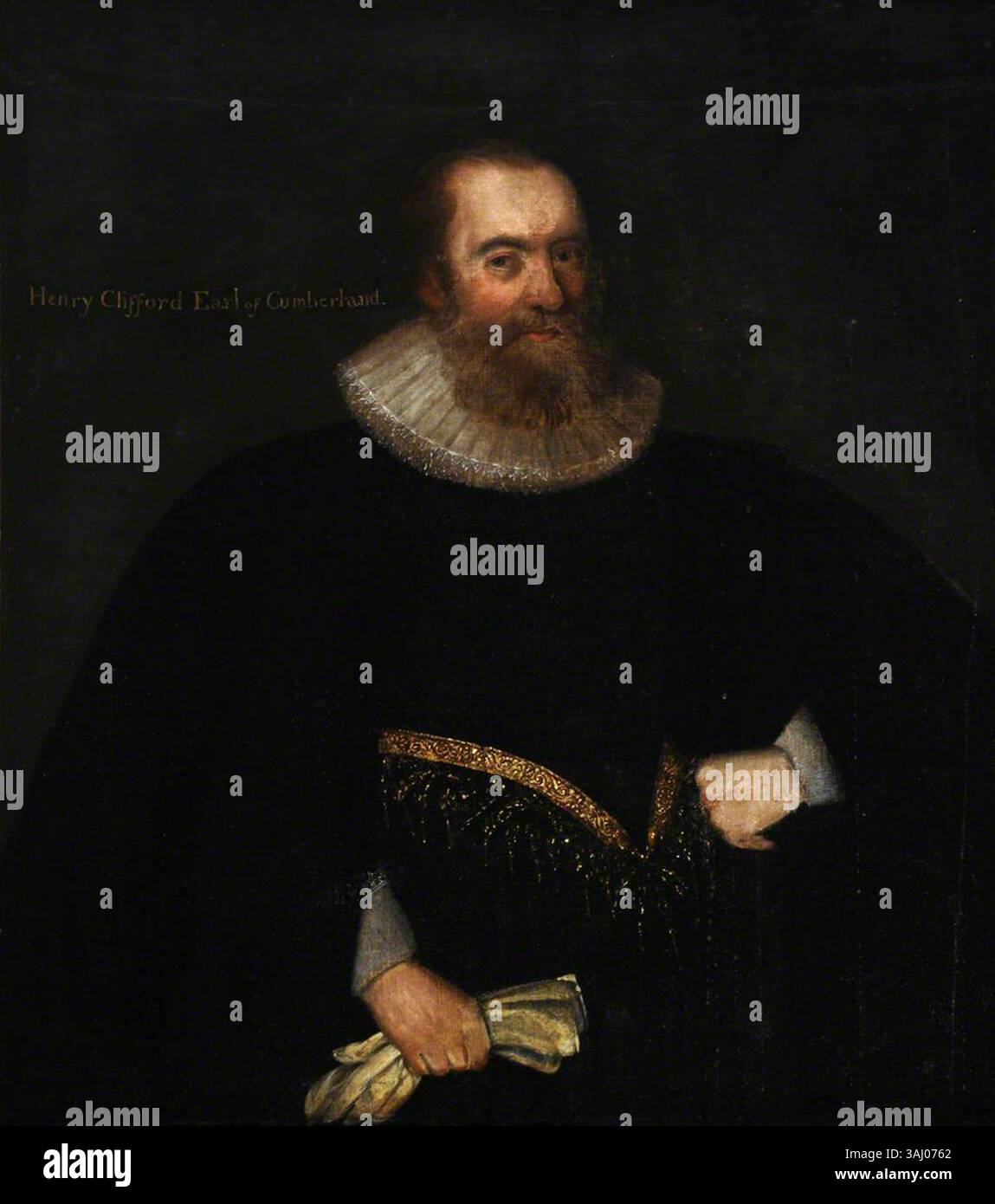 Portrait of Francis Clifford, 4th Earl of Cumberland (1559-1641 ...