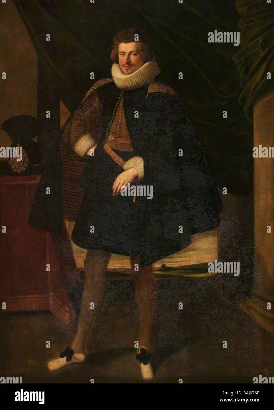 This portrait, in the style of Justus Sustermans, depicts an unknown ...