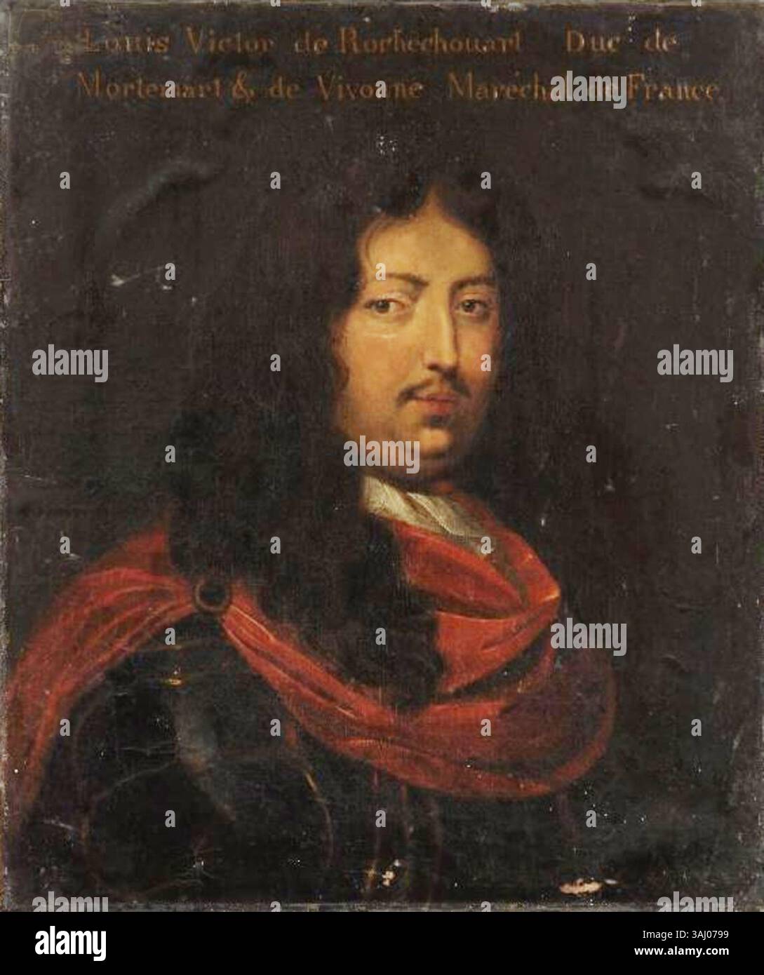 Portrait of Louis-Victor de Rochechouart, duc de Mortemart, painted in ...