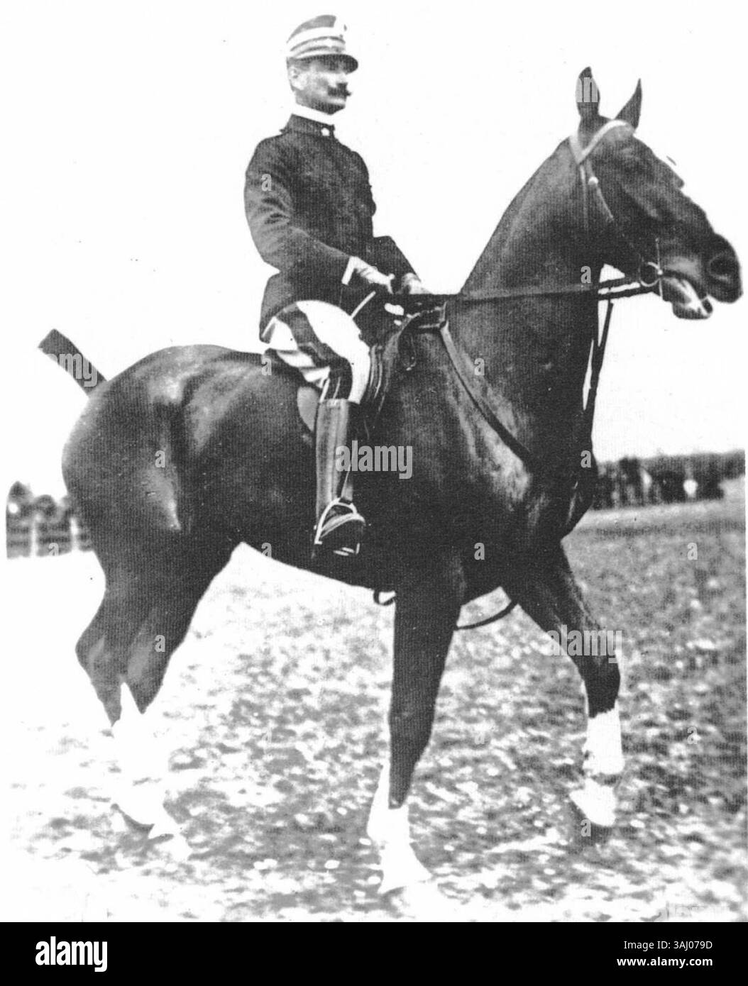 This 19th-century equestrian photograph captures Count Emanuele ...