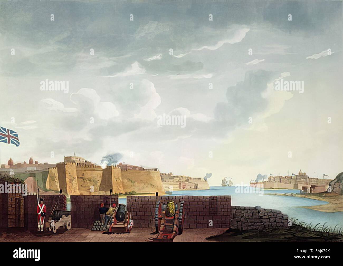 This 1803 engraving by Francis Chesham, based on a sketch by Captain ...