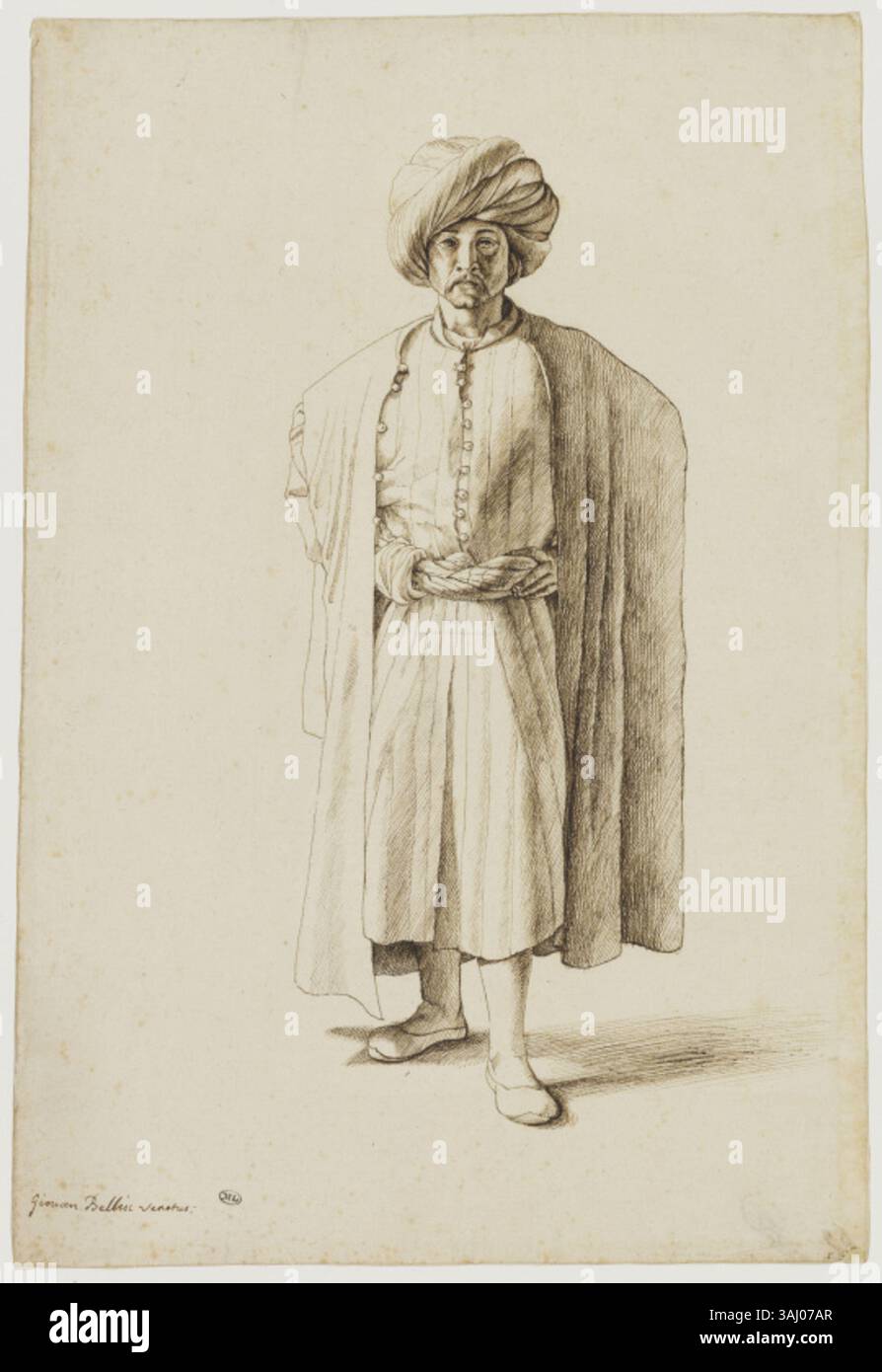 This circa 1495 drawing by Costanzo da Ferrara, based on Gentile ...