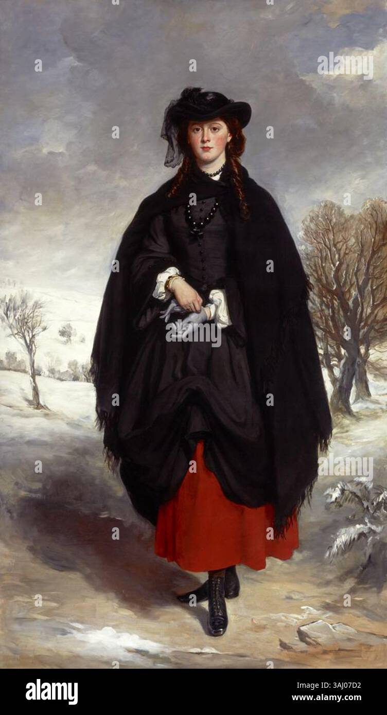Portrait of Anne Emily Sophia Grant (known as 'Daisy' Grant), painted ...