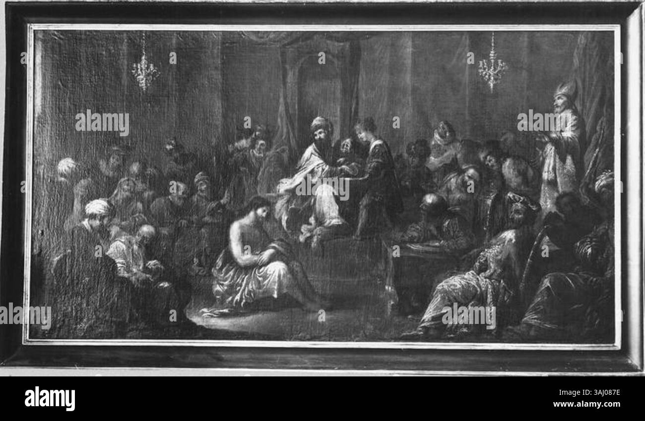 Claude Vignon’s 1630 painting 'Le Christ devant Pilate' (Christ before ...