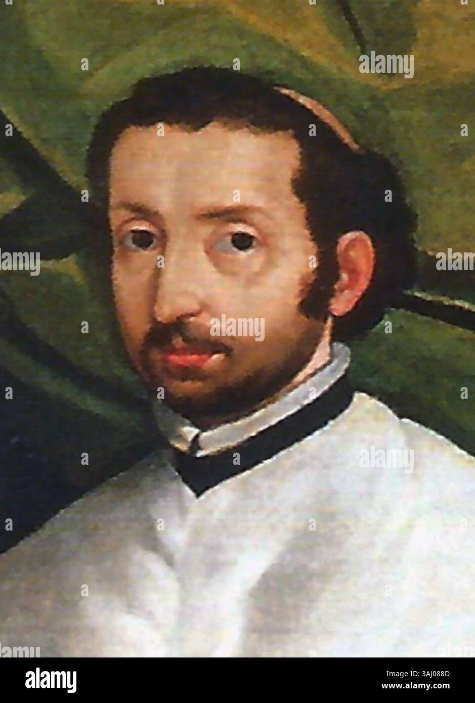 The portrait of Juan de Palafox y Mendoza, painted by Diego de Borgraf ...