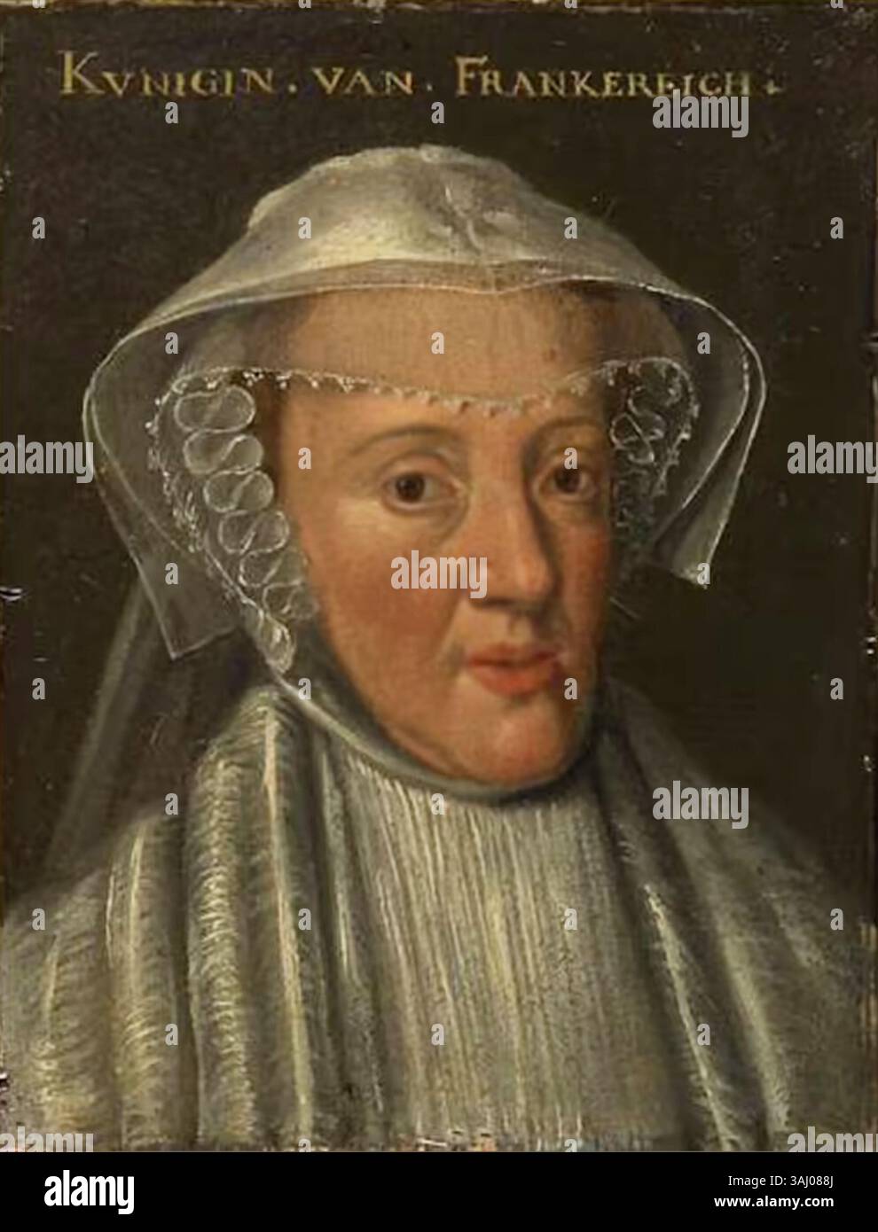 Portrait of Eleanor of Austria (1498-1558), Queen of France, widow of ...