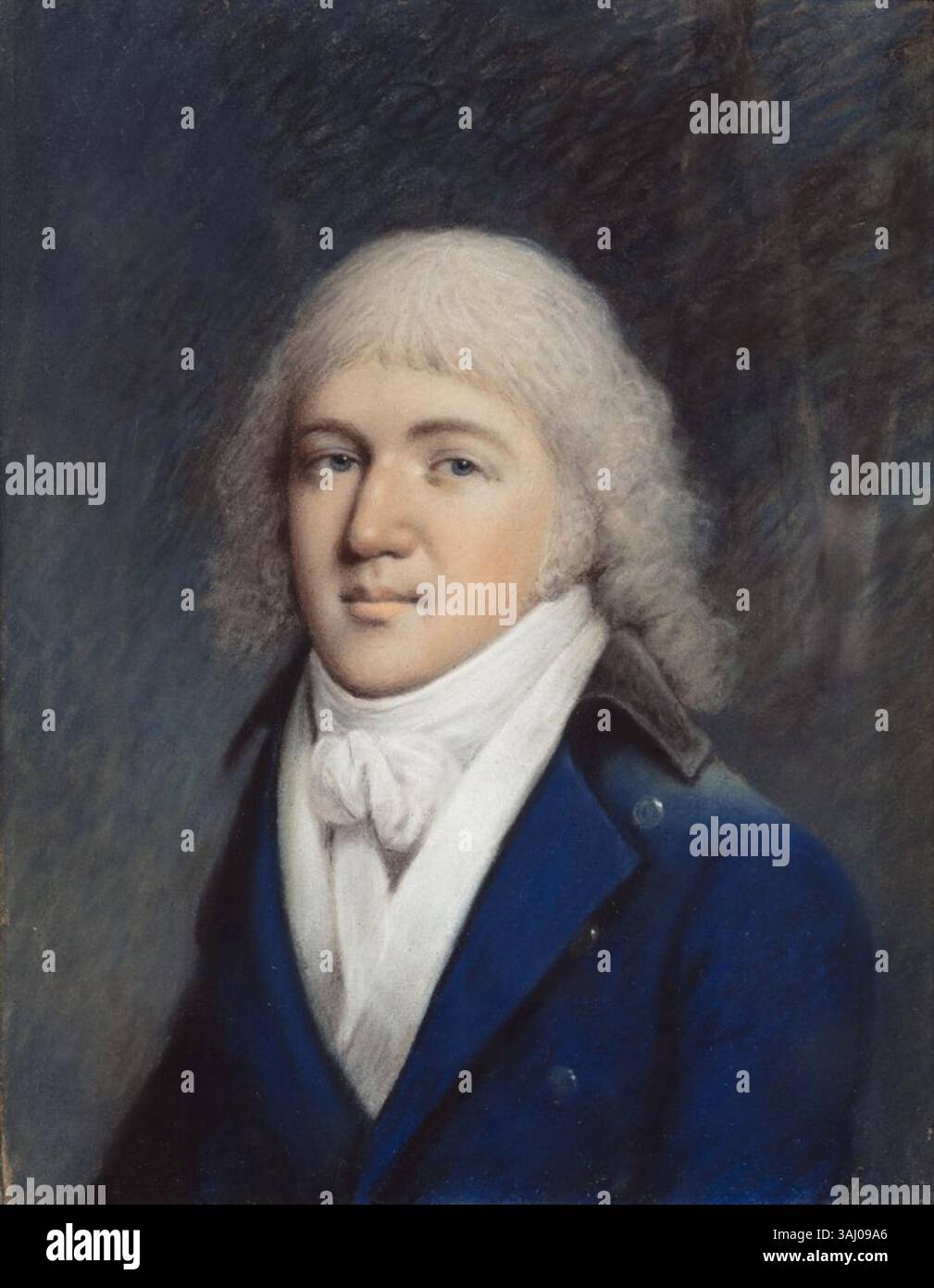 This 1797 pastel portrait by James Sharples depicts Louis Philippe ...