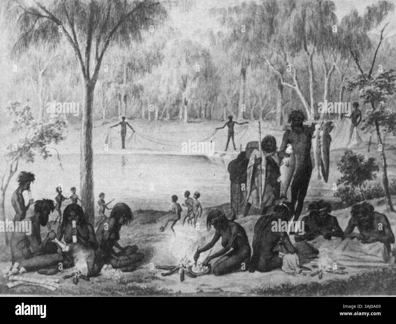 Indigenous australians 19th century hi-res stock photography and images ...
