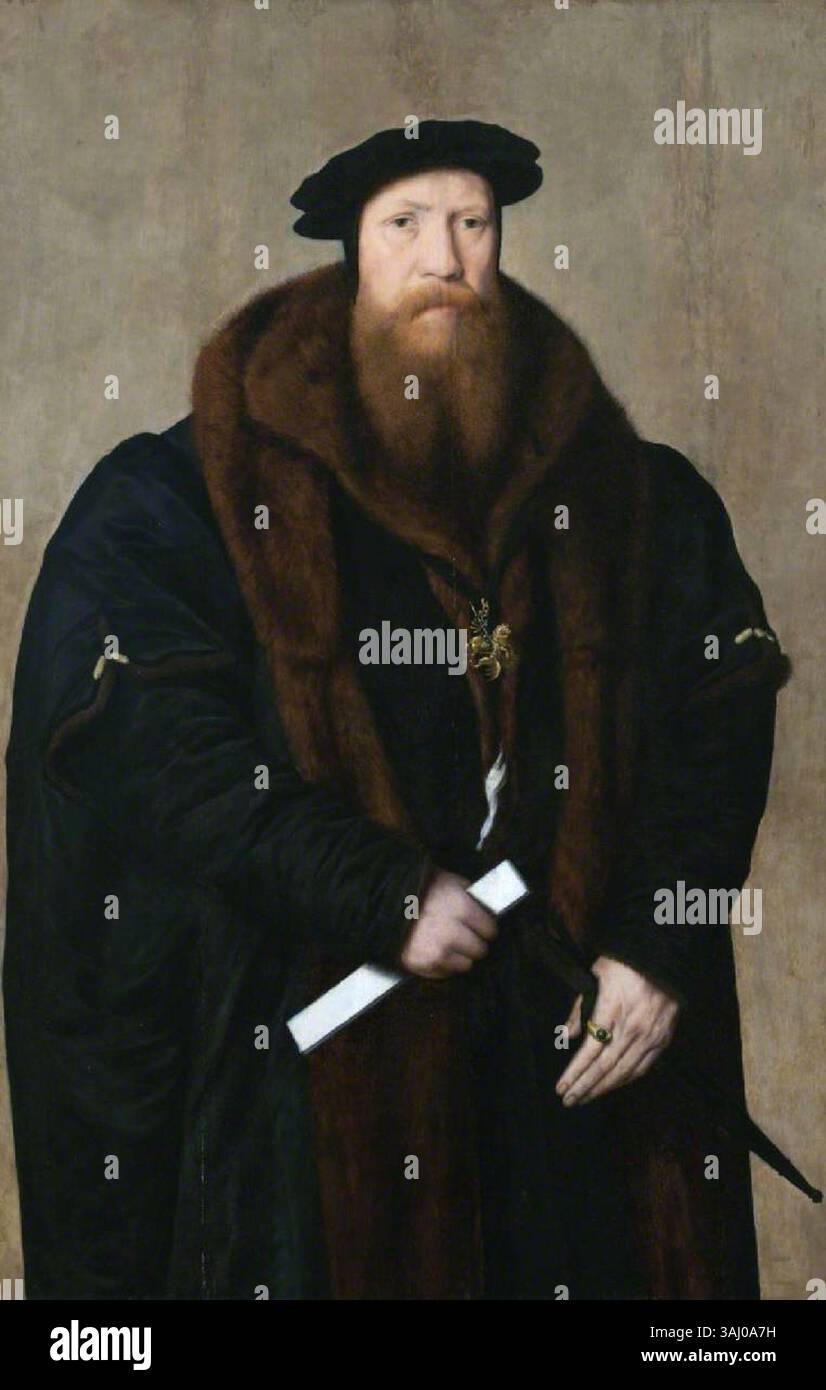This 1549 portrait from the Flemish School depicts William Paget, 1st ...