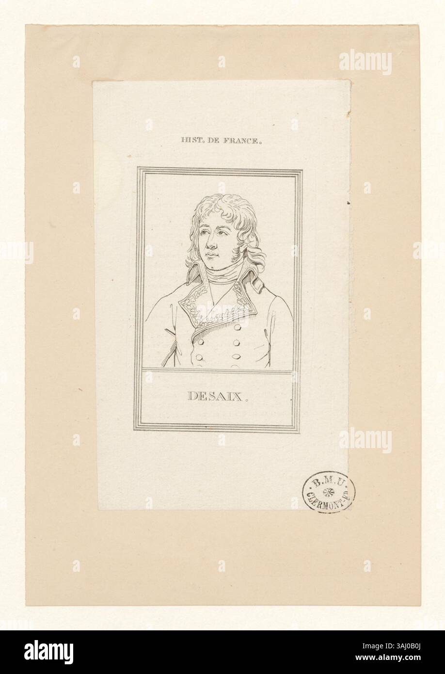 This print features General Desaix, a prominent military figure during ...