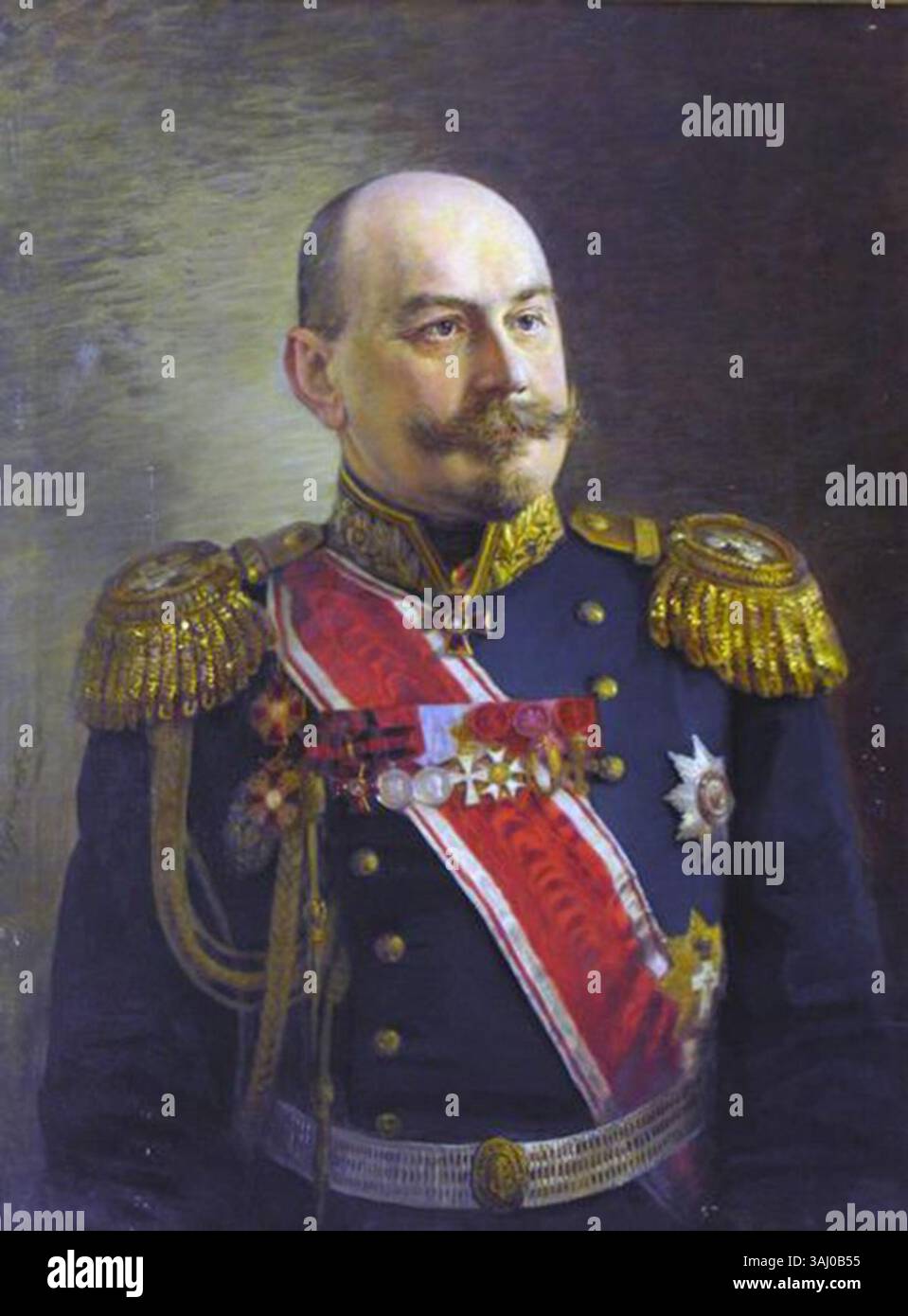 Alexander Fedorovich Pershakov's 1907 portrait of Stepan Arkadievich ...