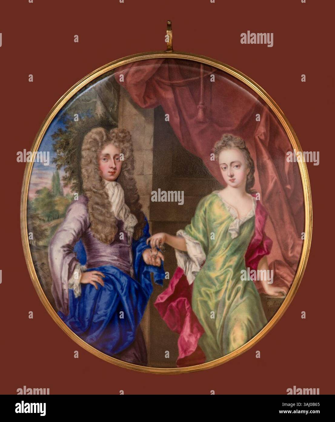 A 1697 portrait by Charles Boit of Henrietta Churchill and Francis ...