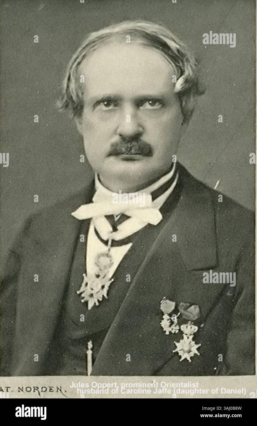 Jules Oppert was a prominent 19th-century Orientalist known for his ...