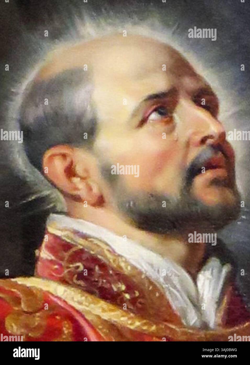 Painting of St. Ignatius of Loyola, founder of the Jesuits, by Peter ...
