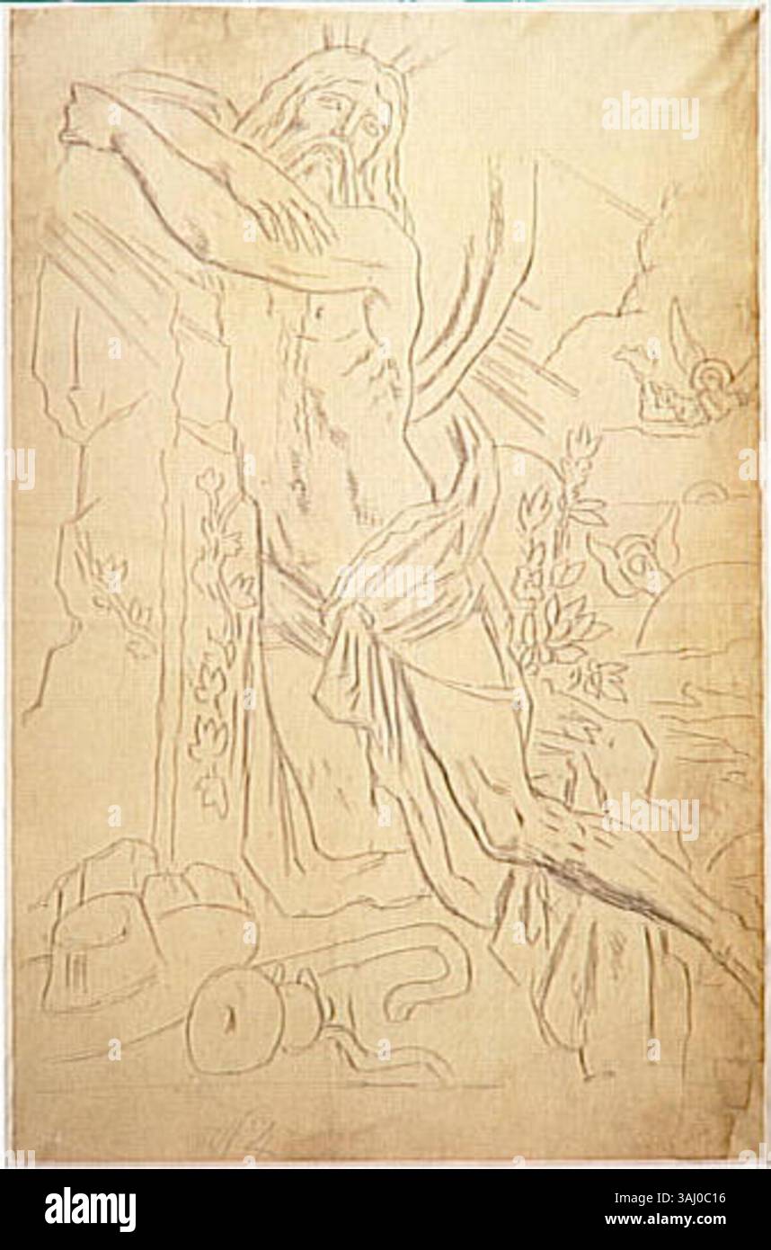 'Mort de Moïse' by Gustave Moreau depicts the biblical death of Moses ...