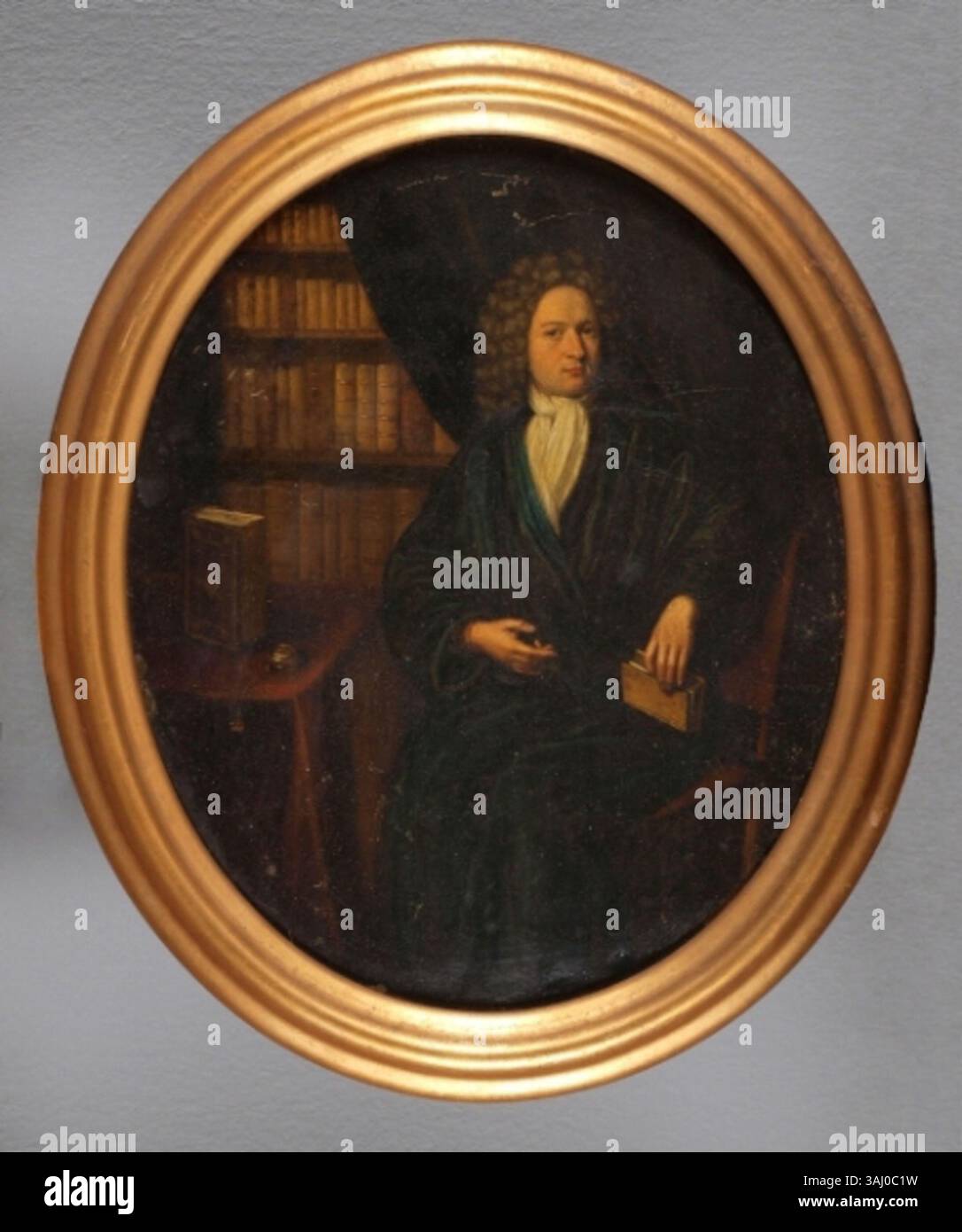 This 1704 portrait of Henricus Braunius, painted by an anonymous Dutch ...