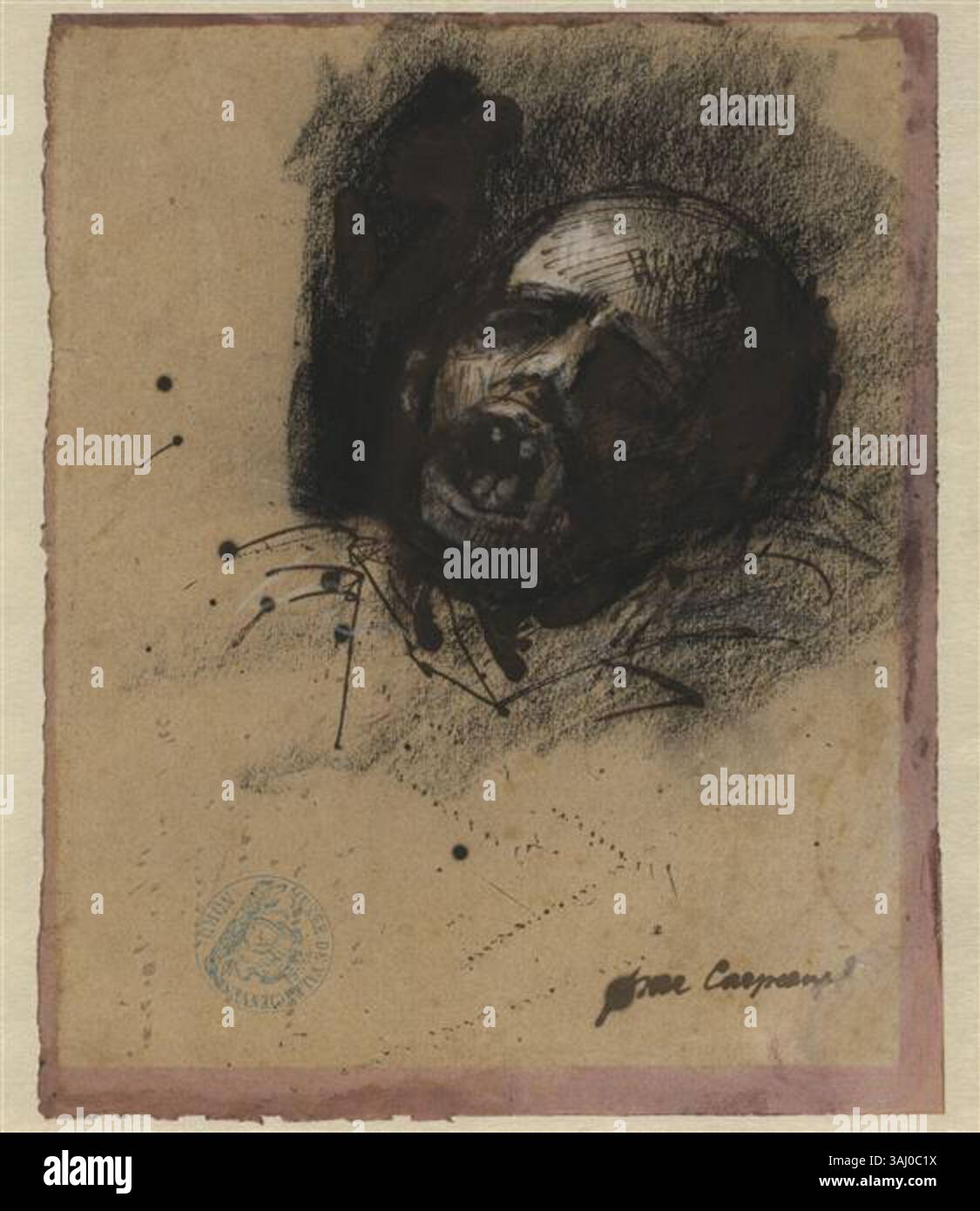 Carpeaux's 'Tête de guillotinée' is a study after Géricault's famous ...