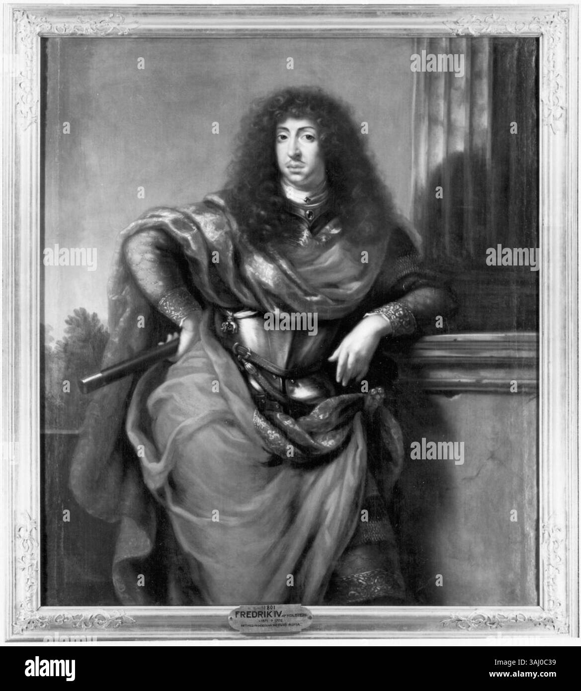 Portrait of Kristian Albrekt, Duke of Holstein-Gottorp, married to ...