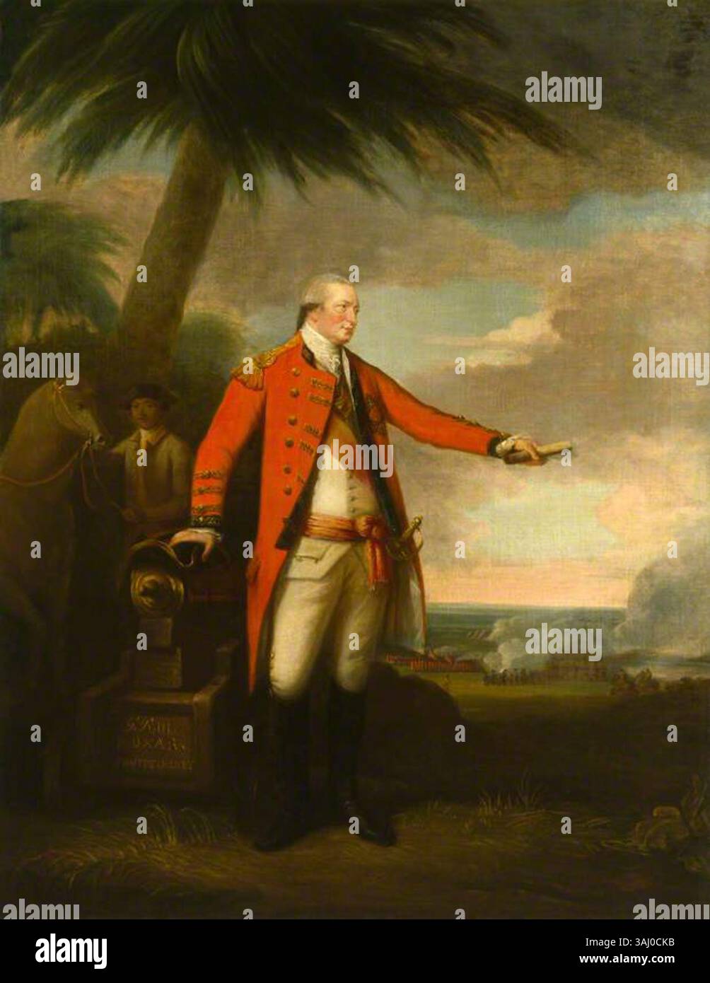 David Martin’s portrait of Sir Hector Munro, created in 1785 ...