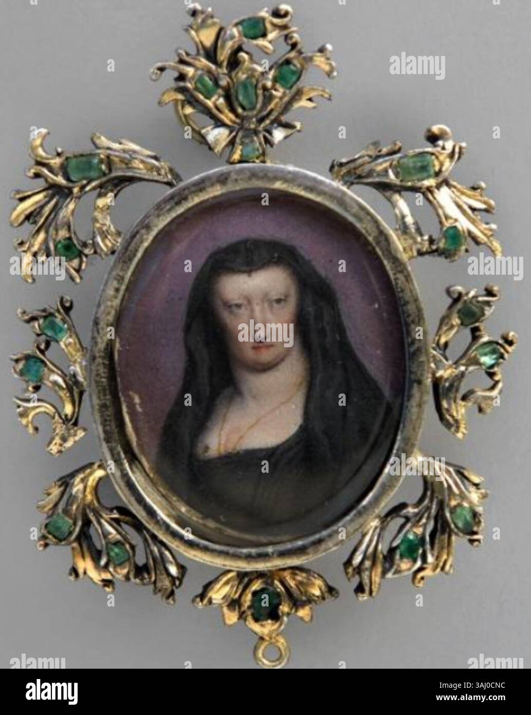 Jan van Kessel the Younger’s 1700 miniature portrait of Maria Anna of ...