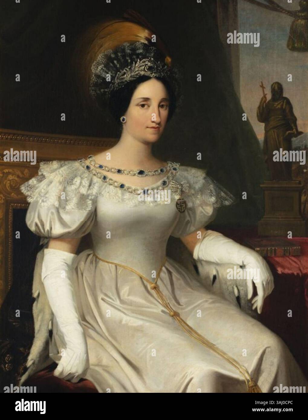 Portrait of Maria Beatrice Vittoria of Savoy, Duchess of Modena ...