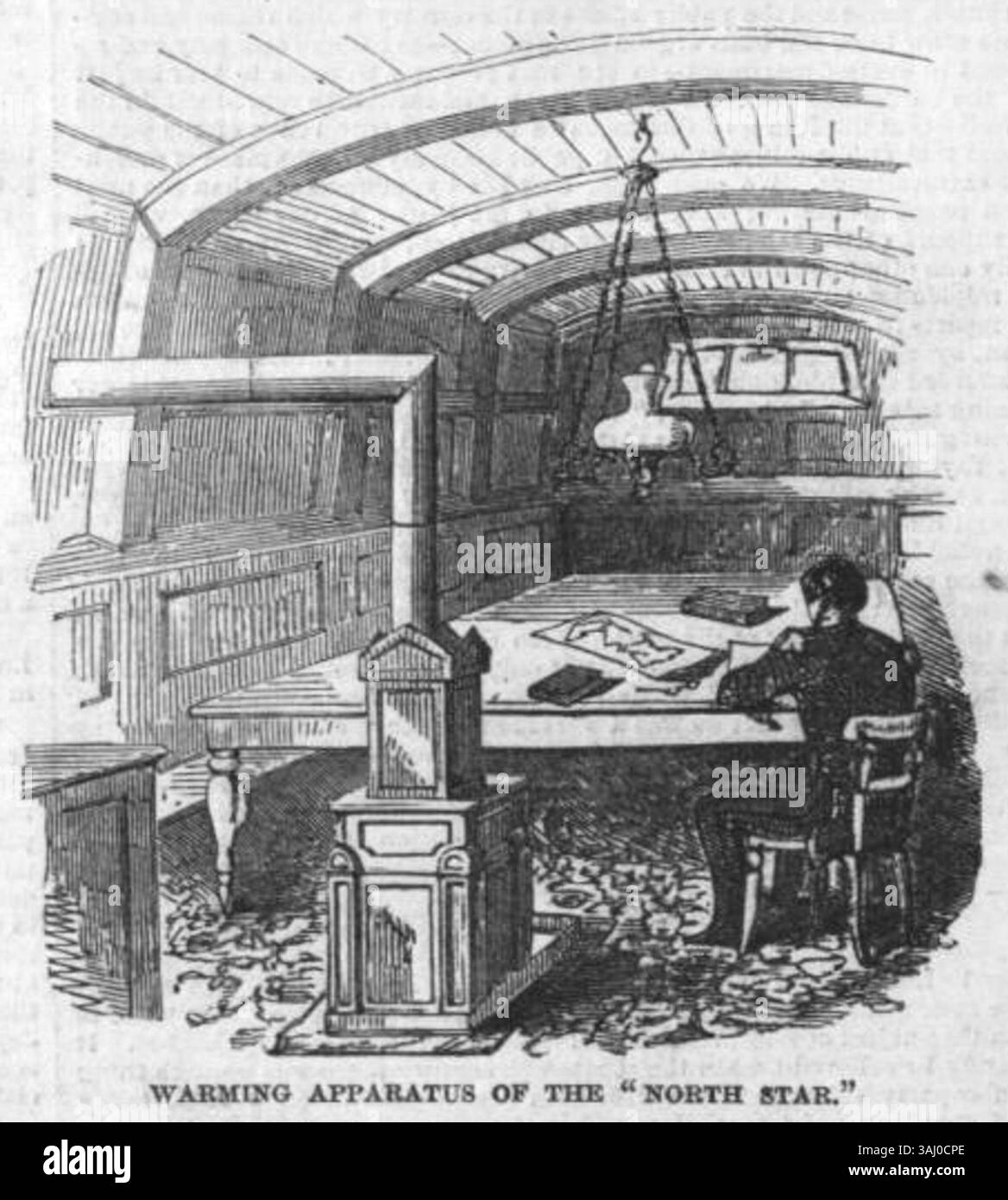 An illustration from 'The Illustrated London News' (1849) shows the ...