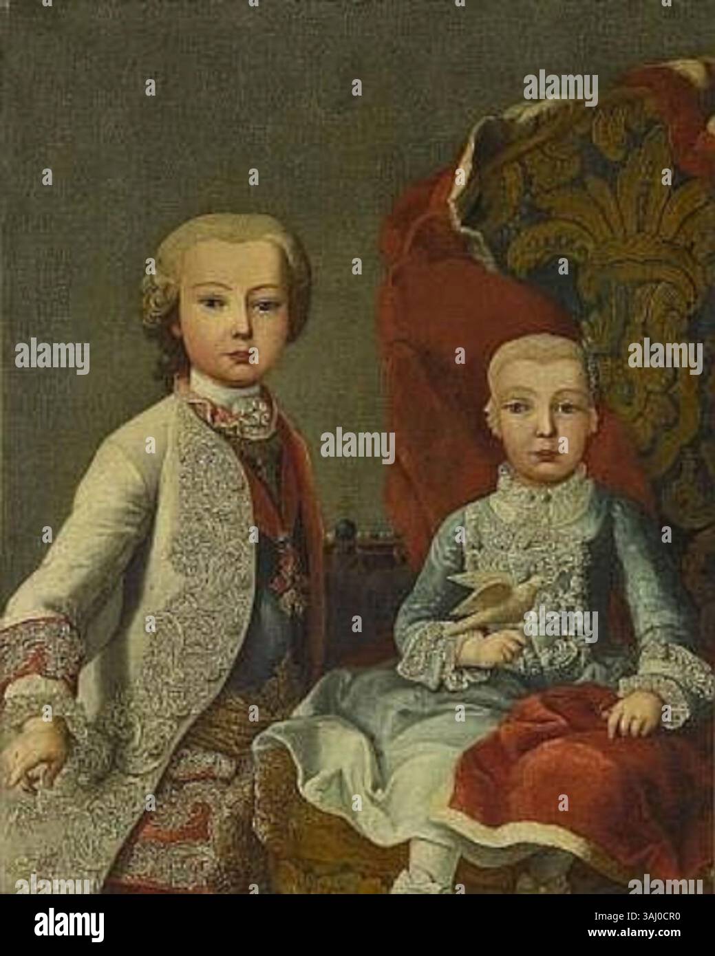 Attributed to Martin van Meytens, this 18th-century portrait depicts ...