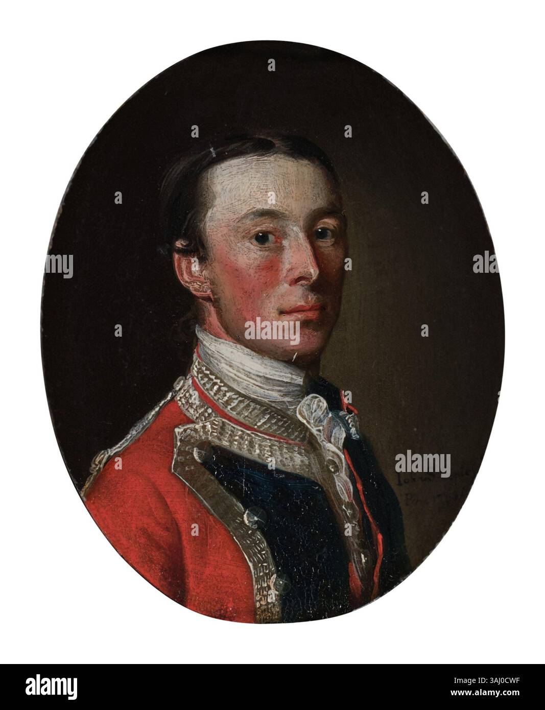 This 1761 portrait by John Singleton Copley depicts Captain William Hall, an American military ...